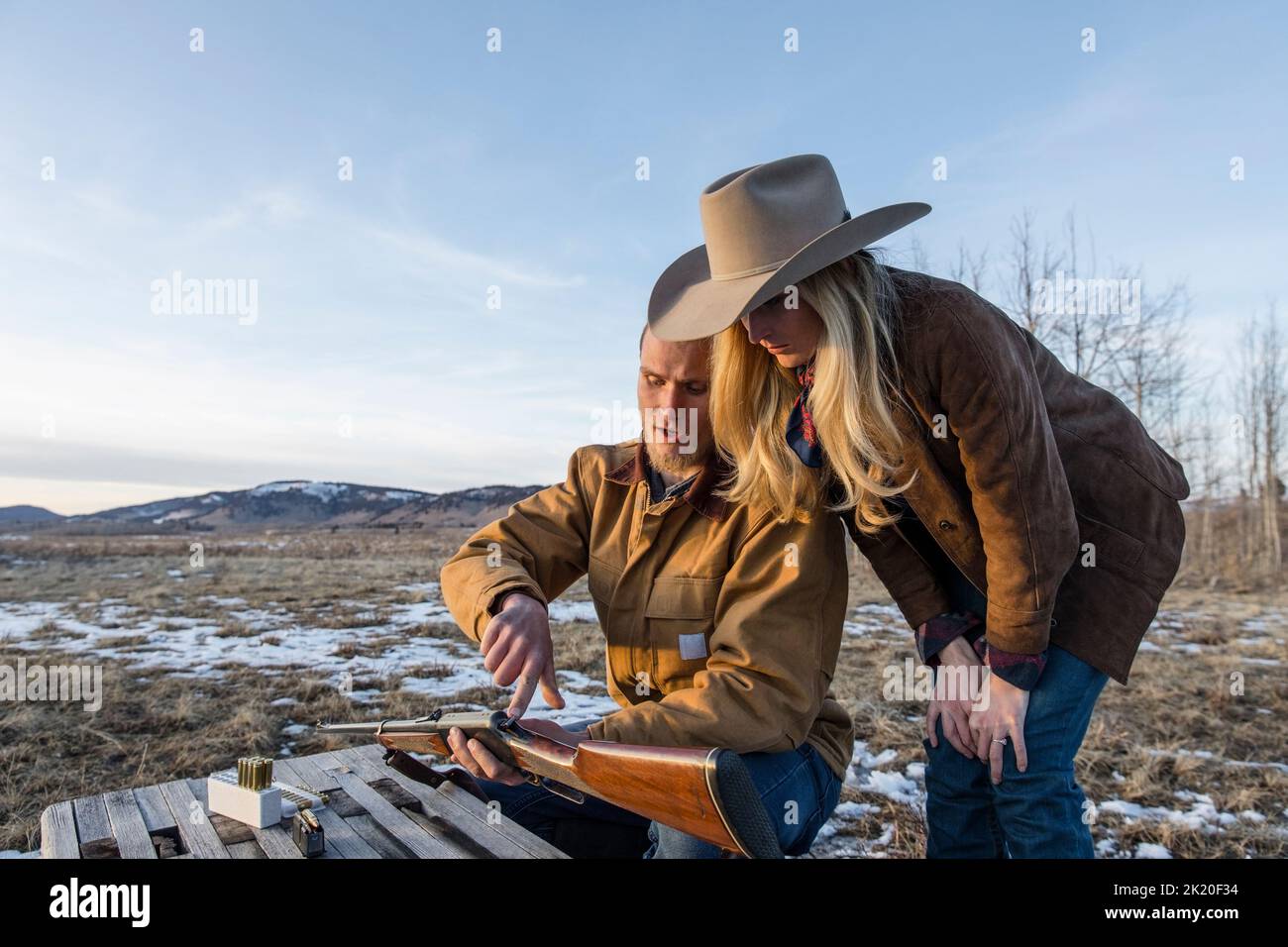 Real rifle shooting hi-res stock photography and images - Alamy
