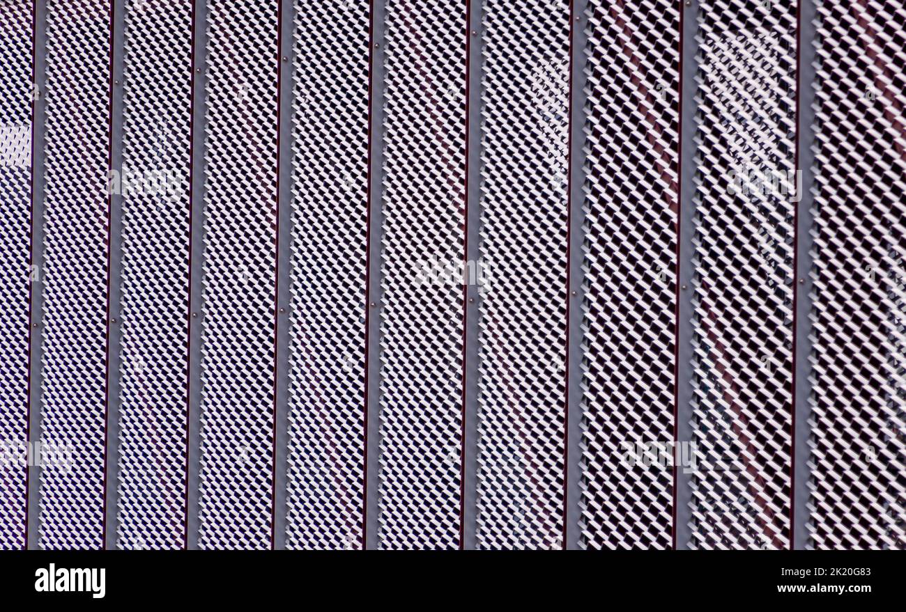Aluminium mesh pattern on black background Stock Photo - Alamy