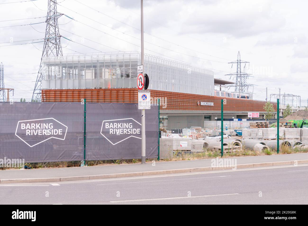 Barking Riverside railway station the Gospel Oak to Barking line ...