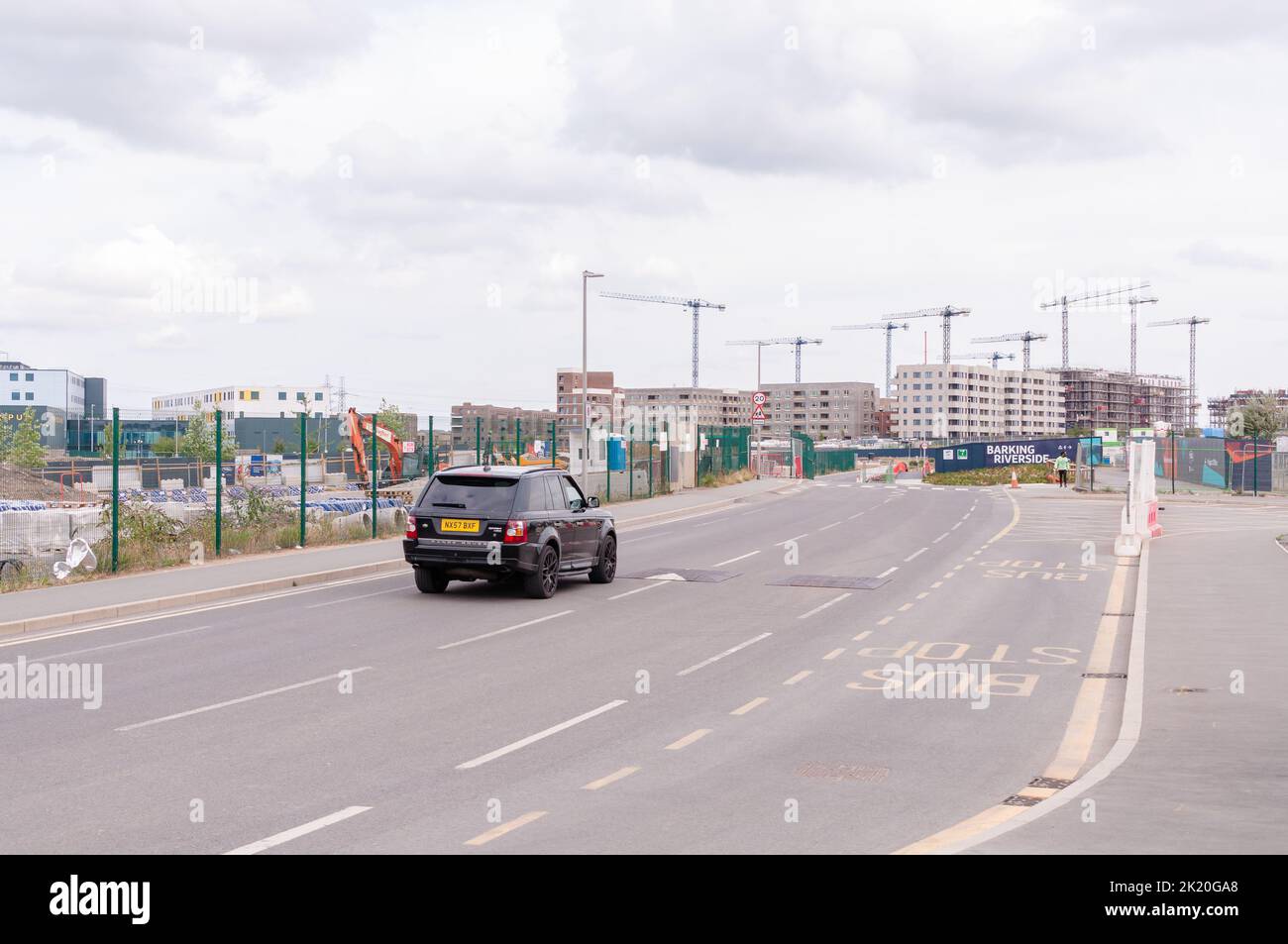 Barking riverside home developments Stock Photo - Alamy