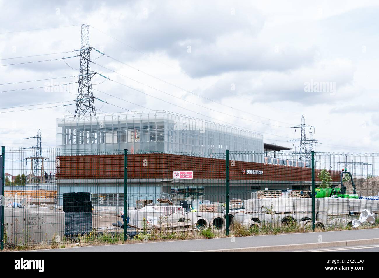 Barking Riverside railway station the Gospel Oak to Barking line ...
