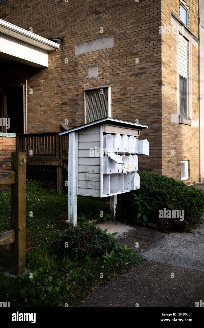 The exterior design of a standard house Stock Photo - Alamy