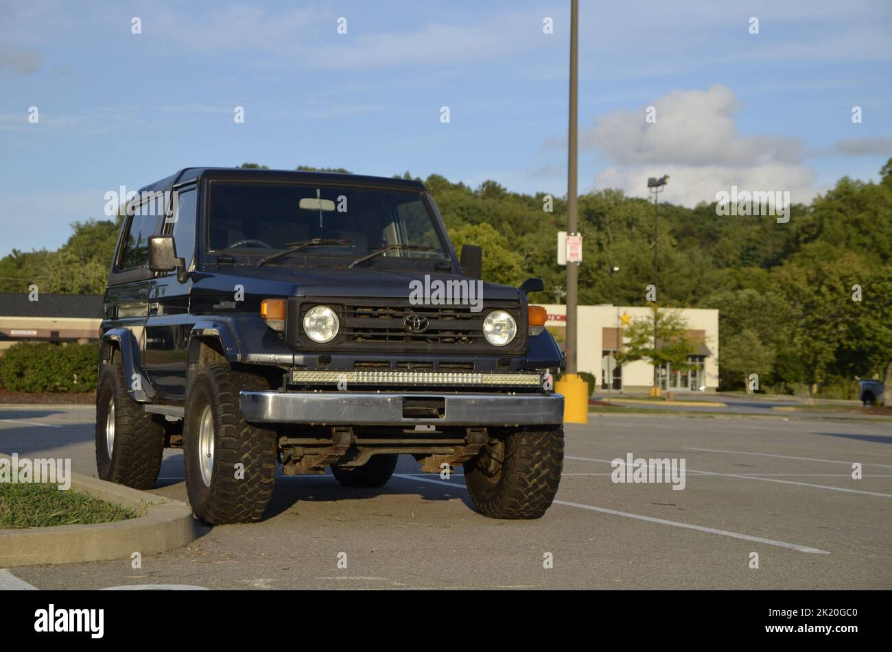 Land Cruiser Short Wheelbase 70 Series Stock Photo - Alamy