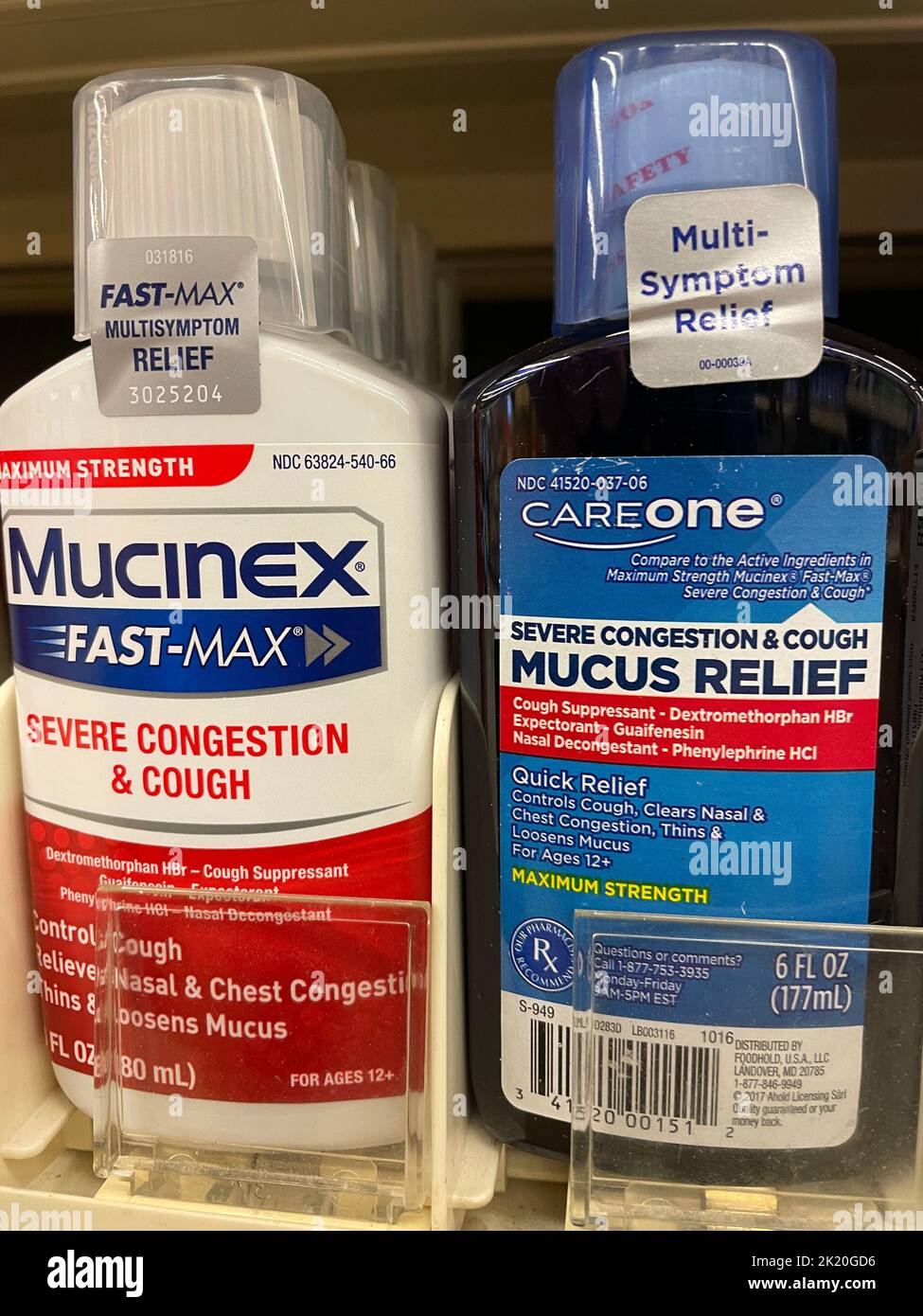 Mucinex store brand hi-res stock photography and images - Alamy