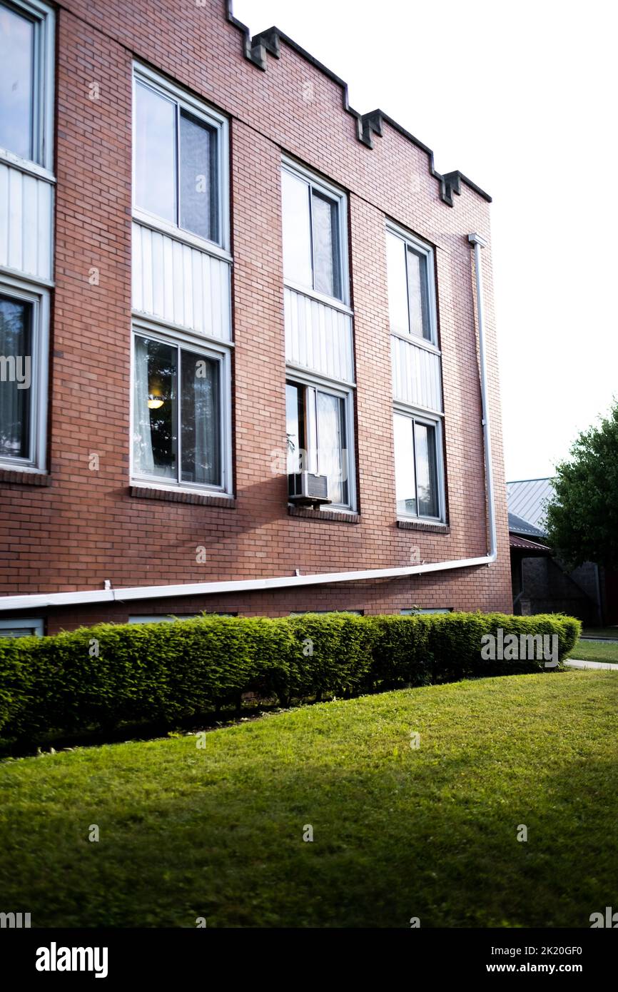 The exterior design of a standard house Stock Photo - Alamy