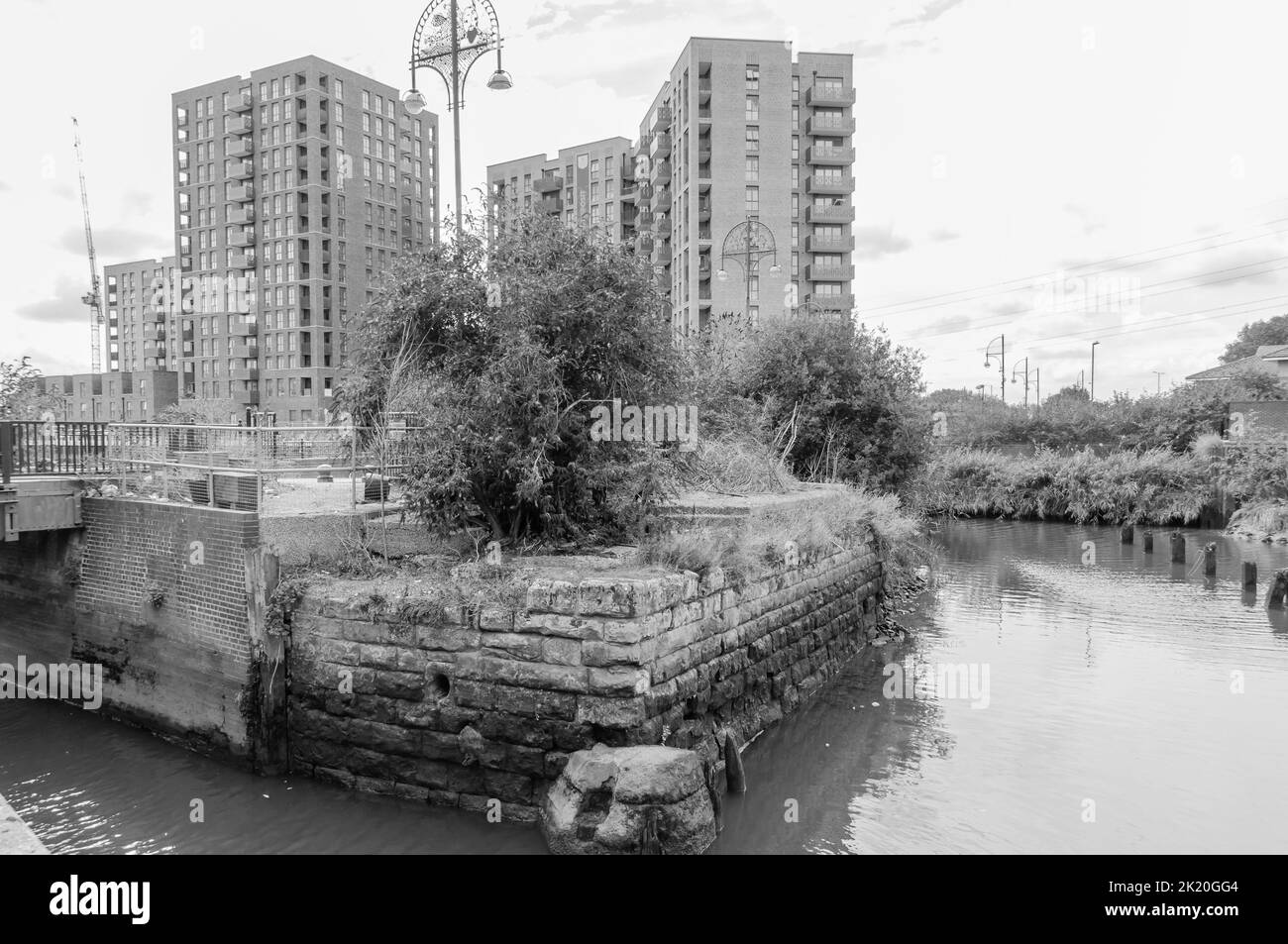 Modern residential buildings in Barking Stock Photo - Alamy