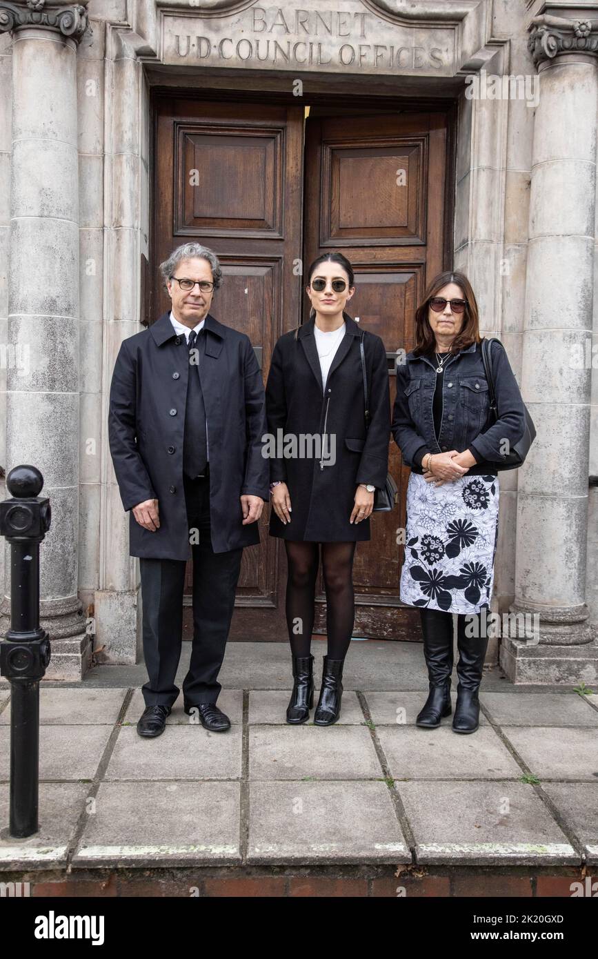 Molly russell inquest day 1 north london coroners court hi-res stock ...