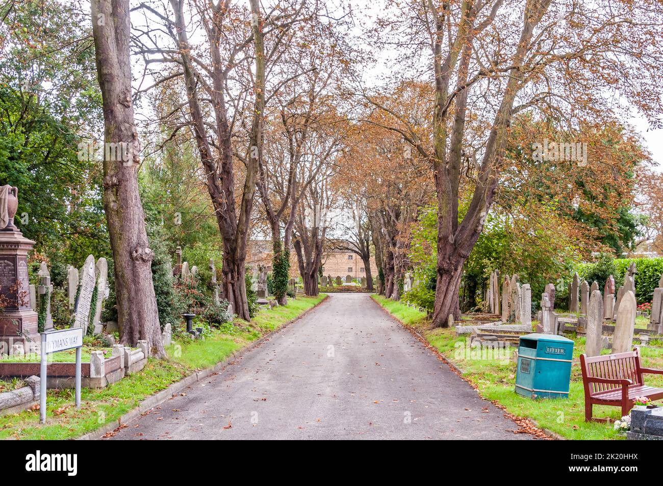 Manor Park Cemetery & Crematorium has two chapels, one for burial ...