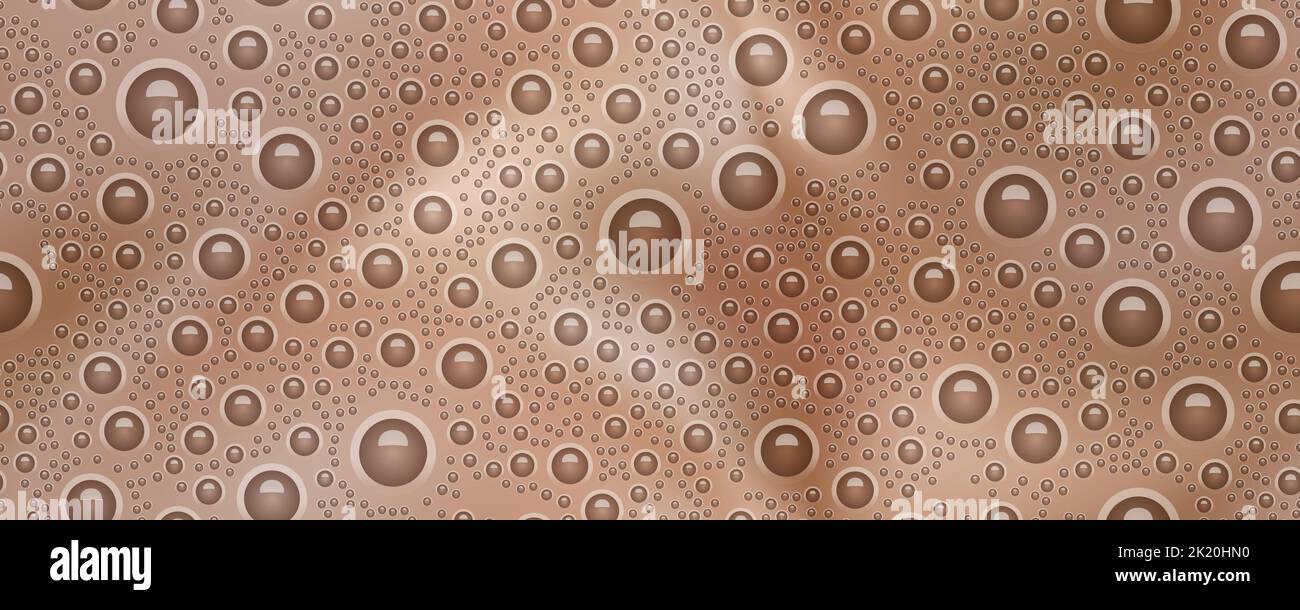 Chocolate seamless pattern with milk shake texture top view. Abstract ...