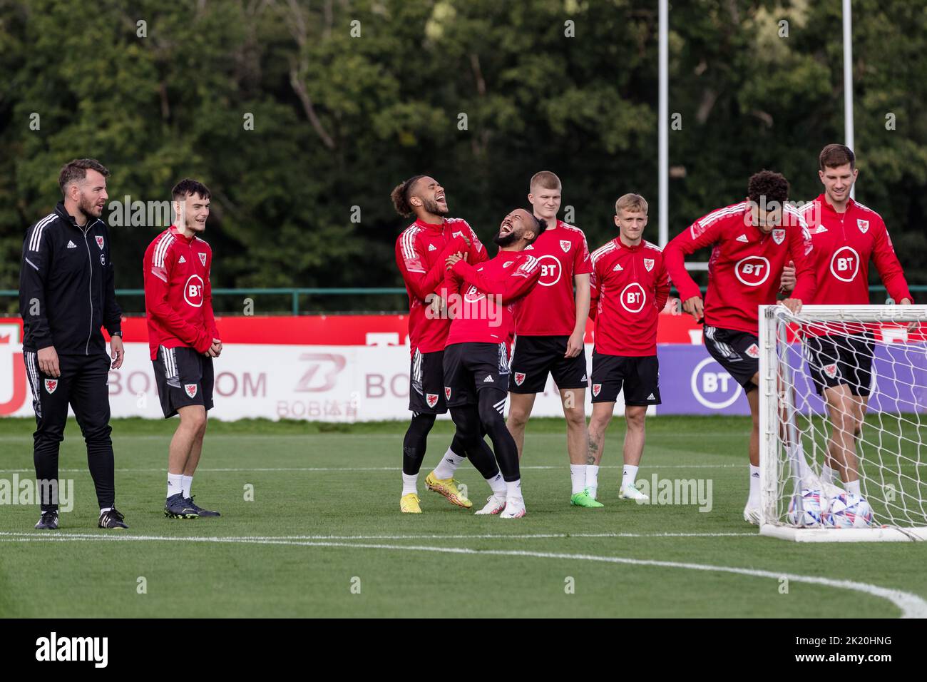PONTYCLUN, WALES - 21 SEPTEMBER 2022: Wales’ Sports Science Ronan ...