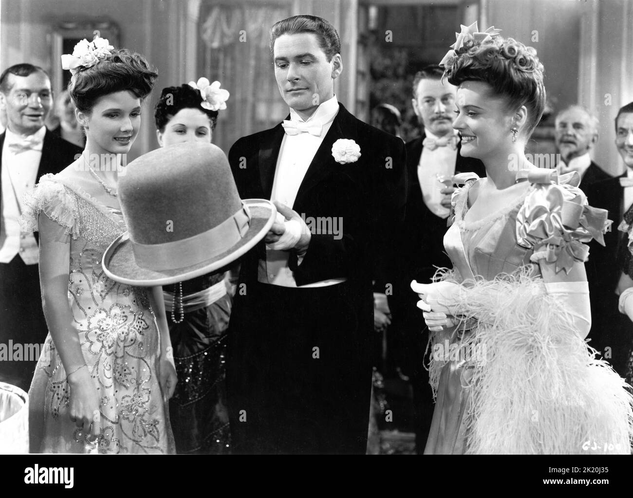 ERROL FLYNN as James J. Corbett and ALEXIS SMITH in GENTLEMAN JIM 1942 ...