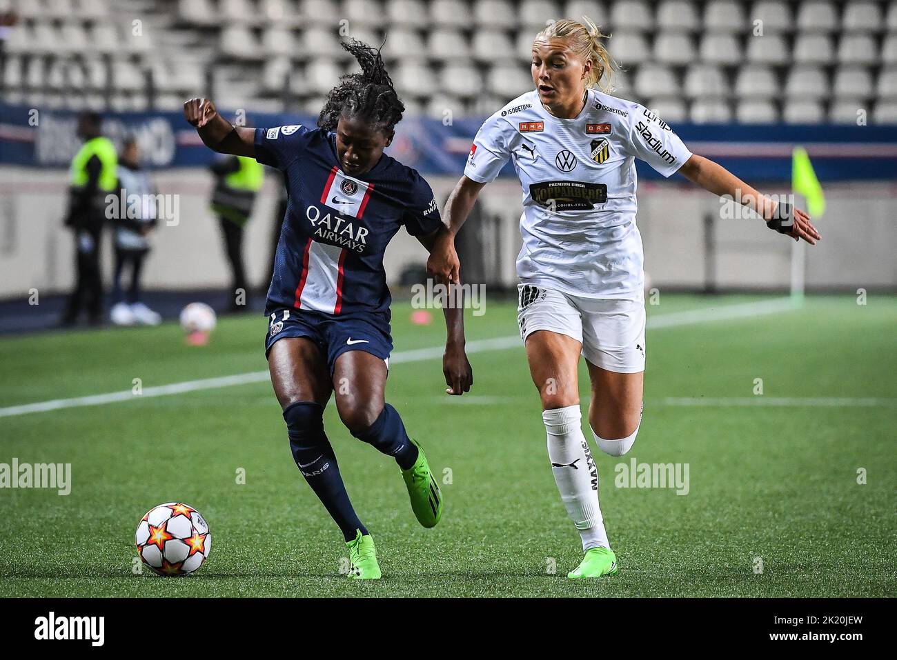 Paris, France, France. 21st Sep, 2022. Kadidiatou DIANI of PSG and ...