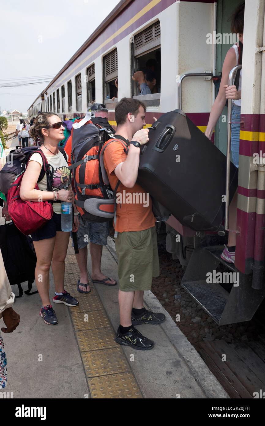 All aboard railways train hi-res stock photography and images - Alamy