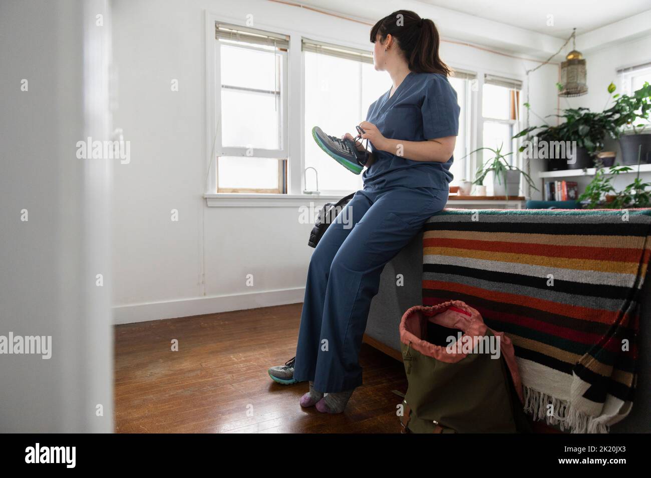 Leave work hi-res stock photography and images - Alamy