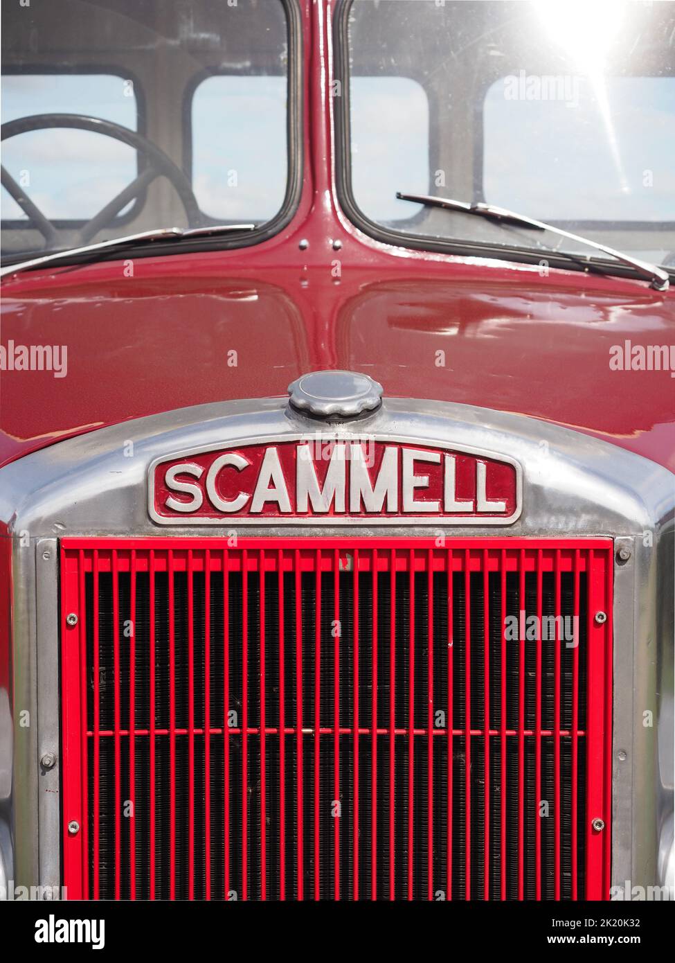 Scammell Classic Truck Stock Photo - Alamy