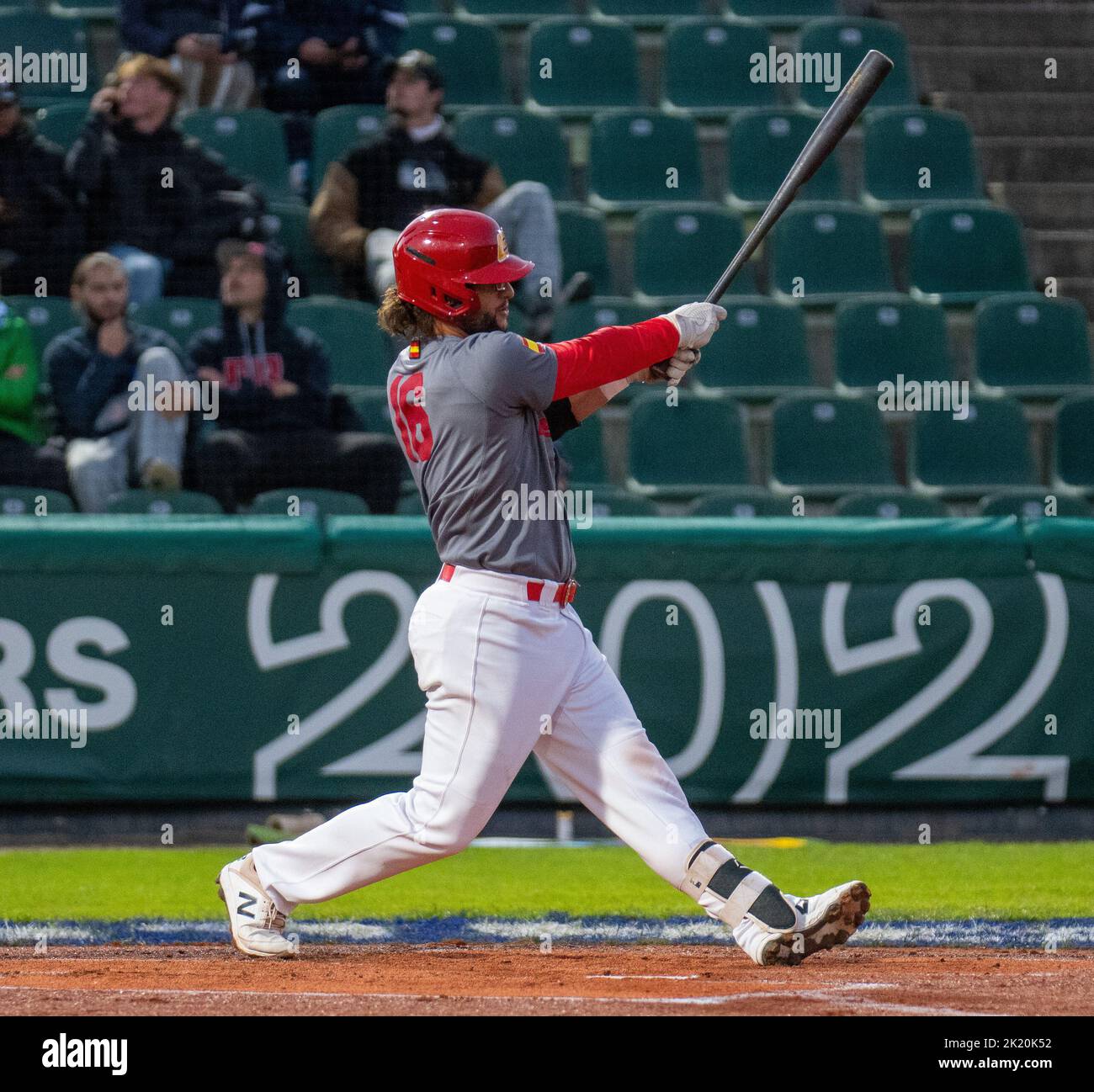 Regensburg, Bavaria, Germany. 21st Sep, 2022. Spain batter JESUS ...