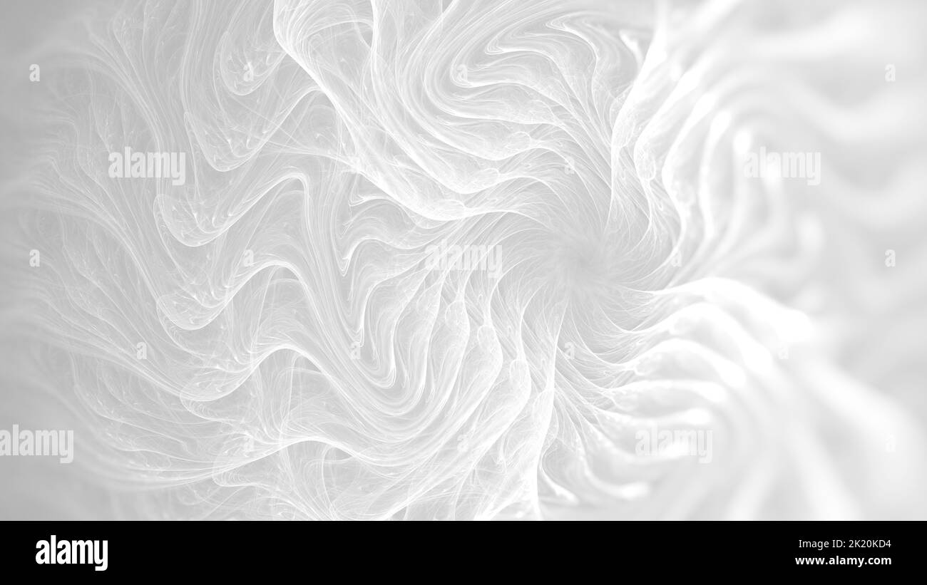 White abstract smoke swirl waves wallpaper background. Elegant minimal ...