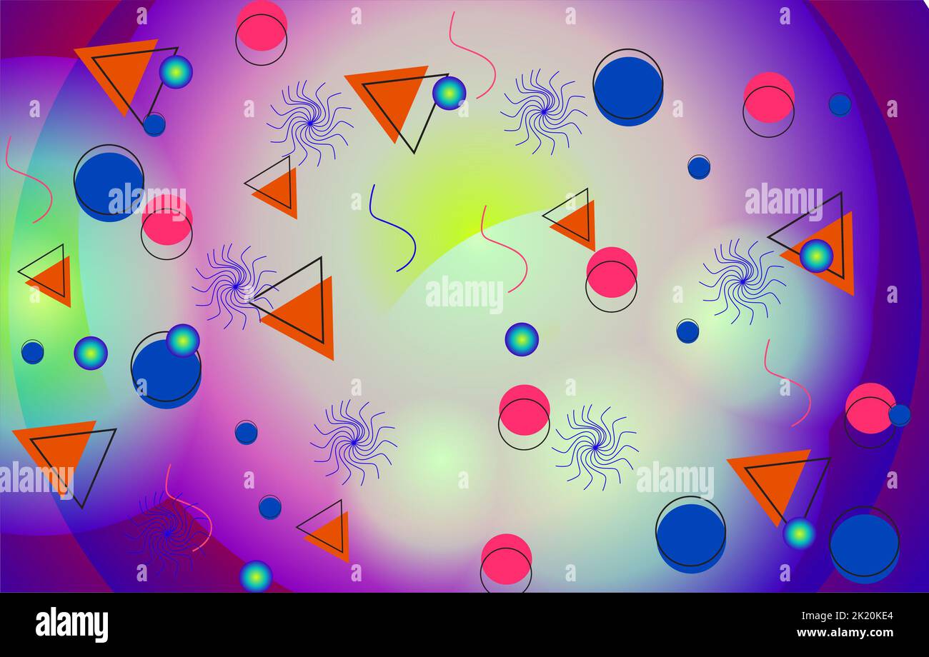 Abstract Dynamic modern fluid mobile screen banners. Sale banner ...