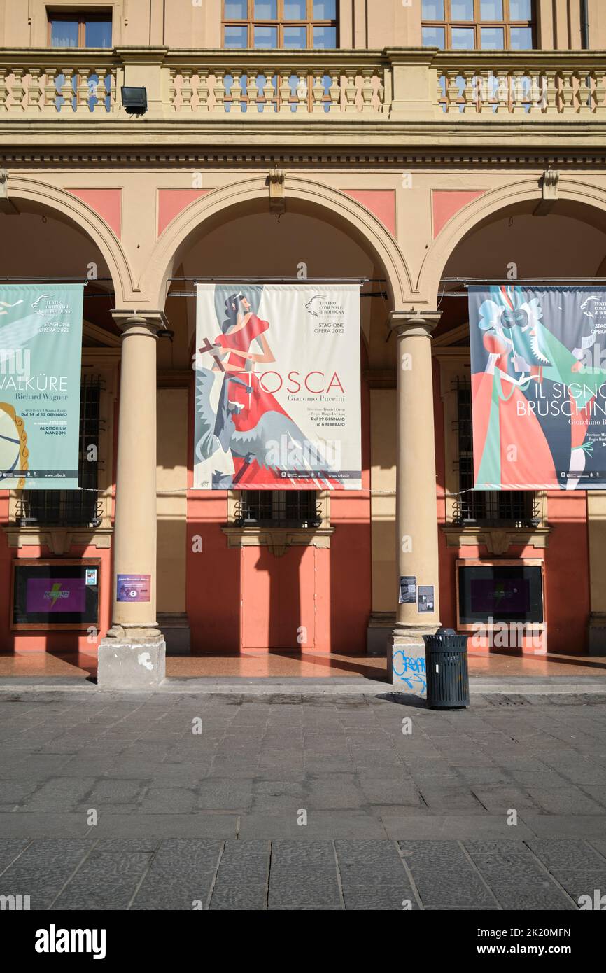 Teatro Comunale di Bologna Fondazione Bologna Italy Stock Photo - Alamy