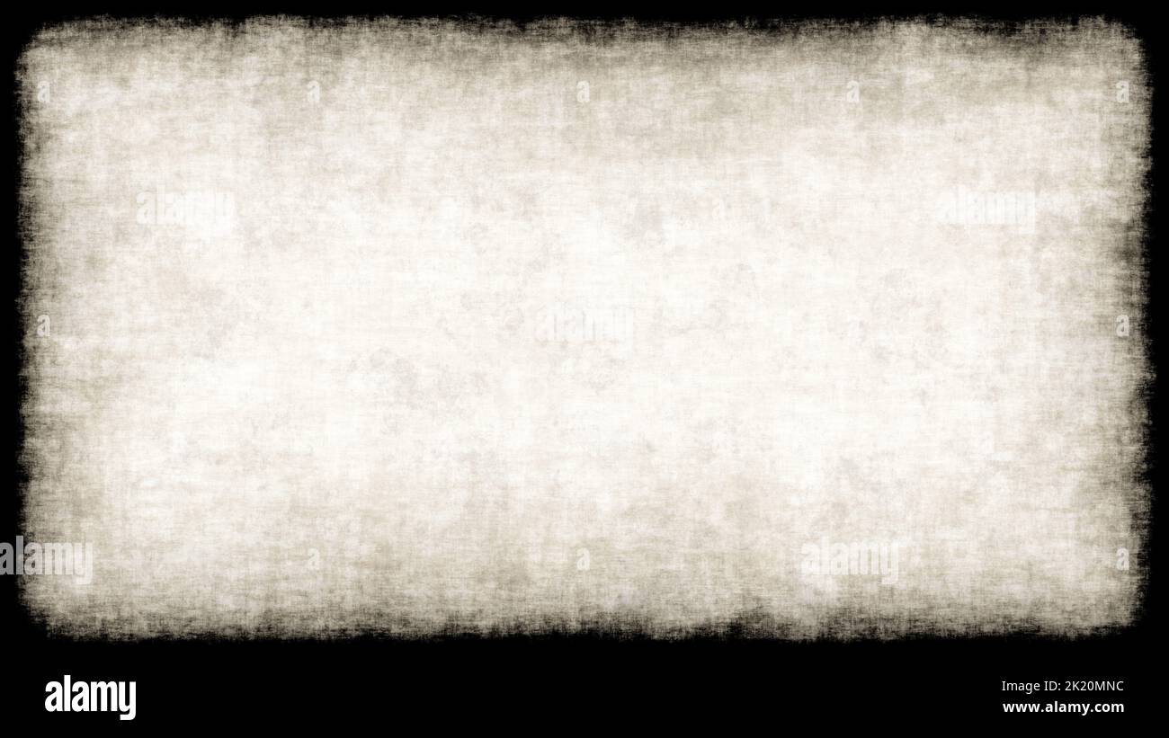 Grunge empty fabric background frame with vignette border. Dirty ...