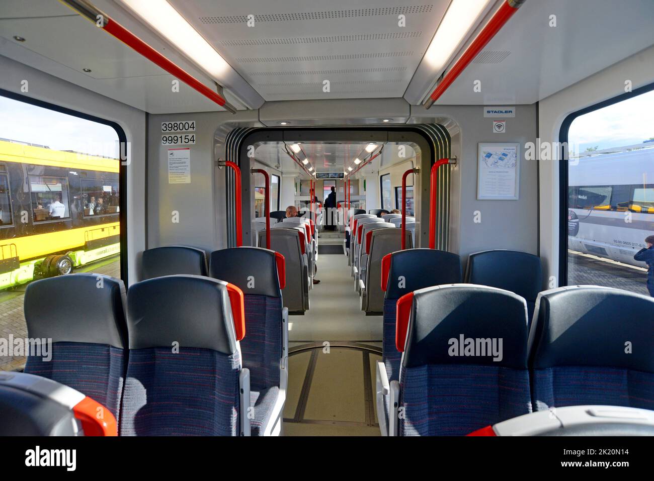 Berlin, Germany, 21st September 2022. Train manufacturer Stadler has ...