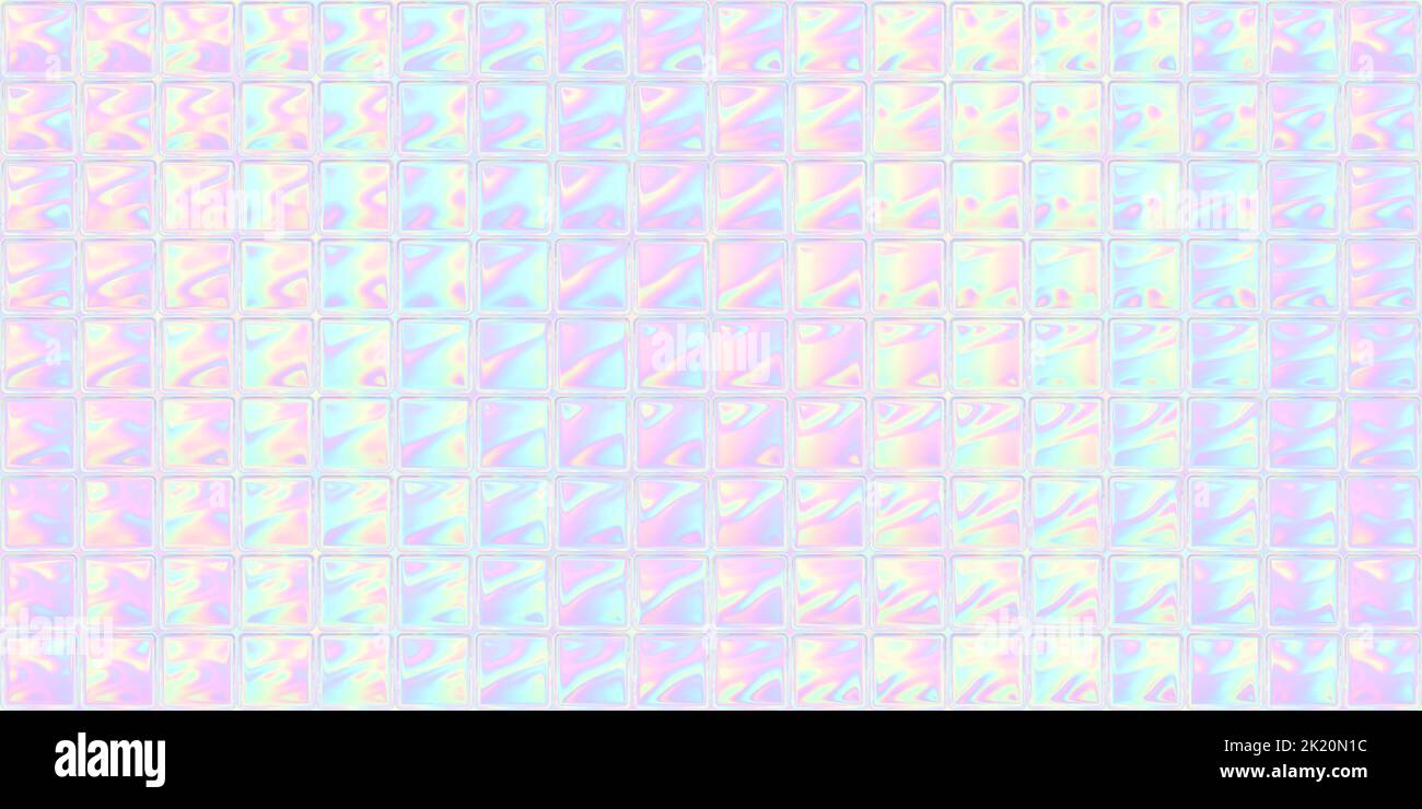 Seamless trendy iridescent rainbow corrugated ribbed glass background ...
