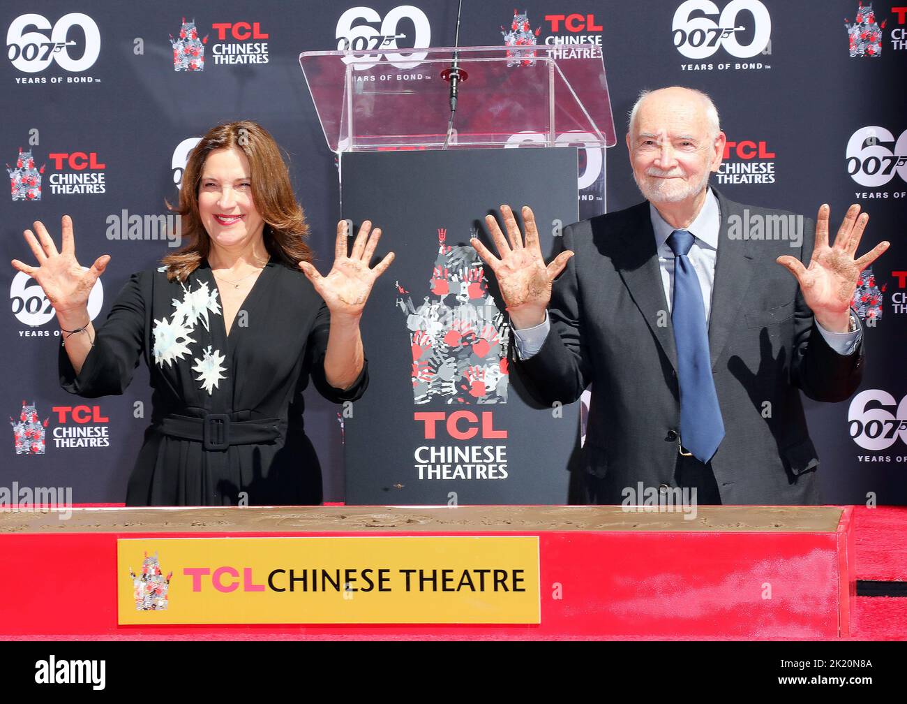 Hollywood, CA, September 21, 2022, Michael G. Wilson, Barbara Broccoli ...