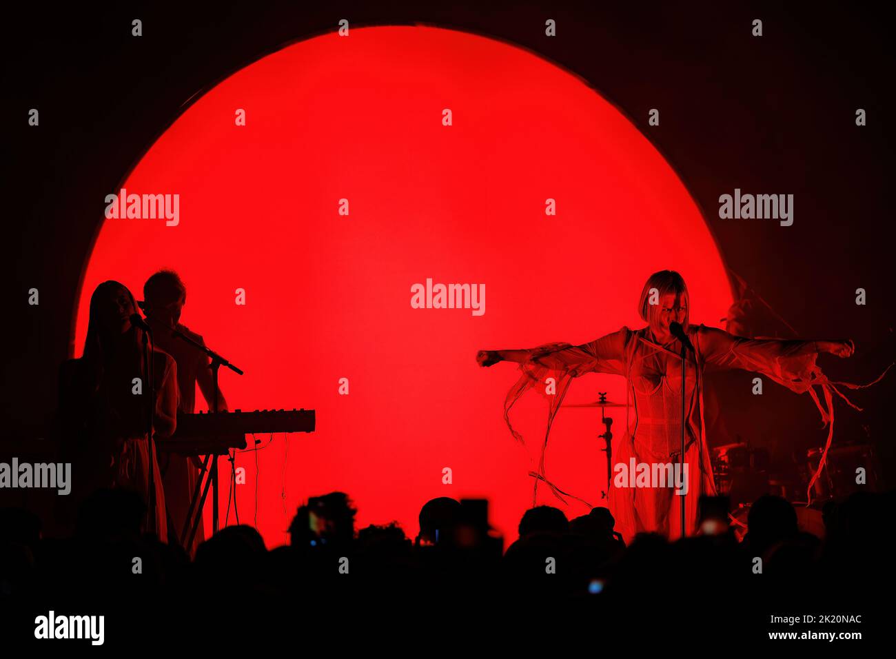 BARCELONA - SEP 12: Aurora (singer from Norway) performs on stage at ...