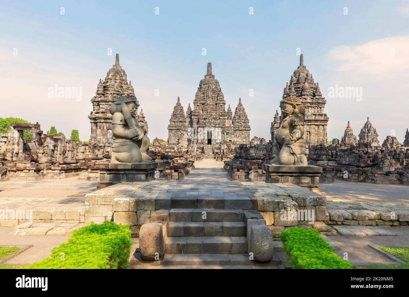 Candi Sewu, part of Prambanan Hindu temple, Indonesia Stock Photo - Alamy