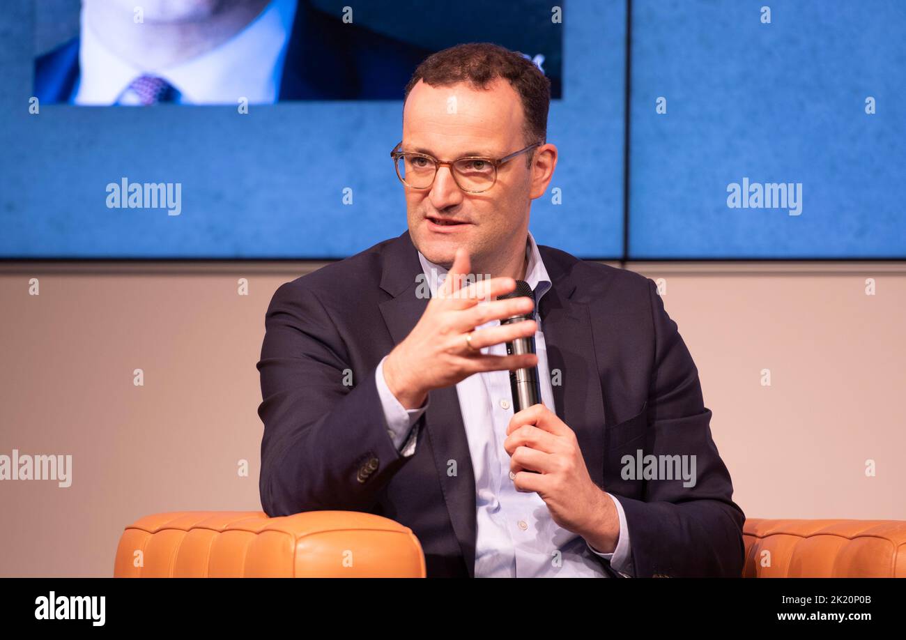 Berlin, Germany. 21st Sep, 2022. Former German Health Minister Jens ...
