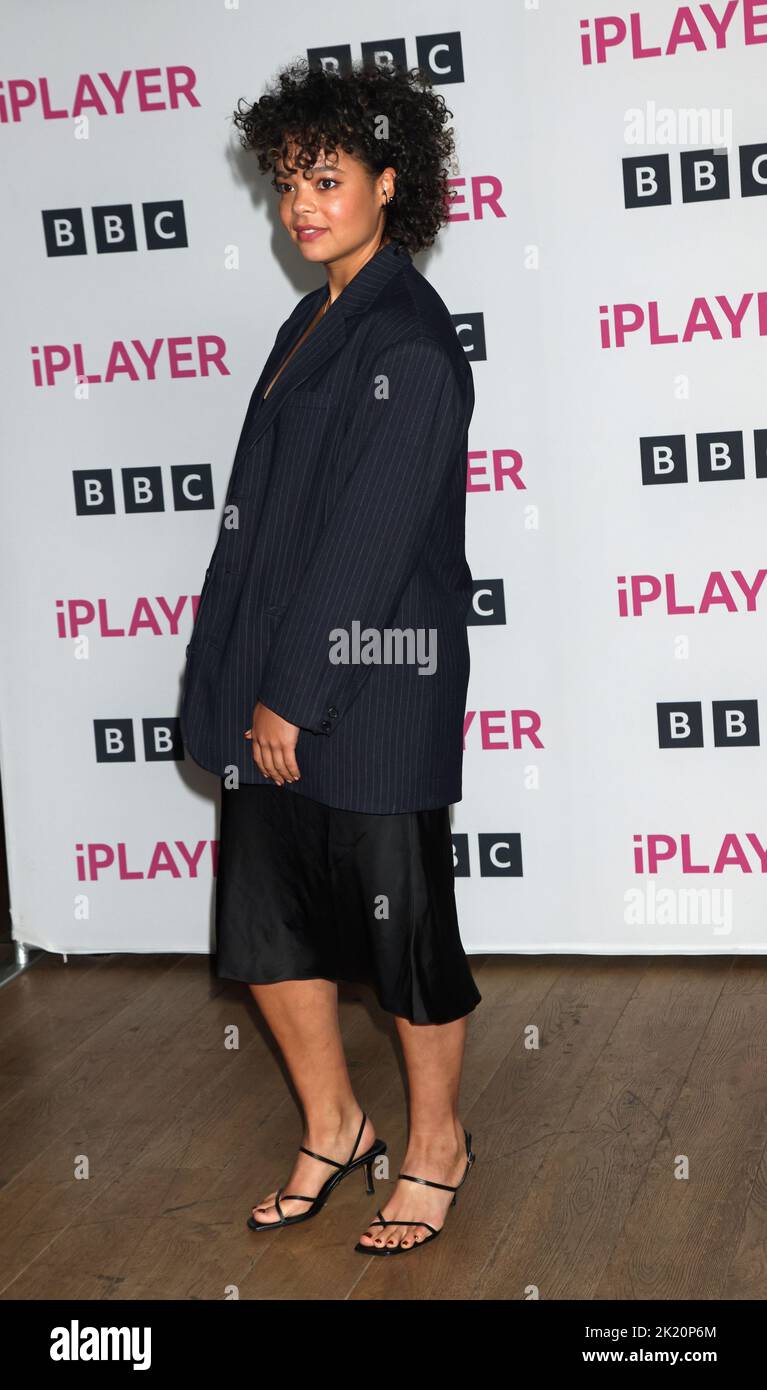 Lydia West attends the screening of new BBC One drama, Inside Man at ...