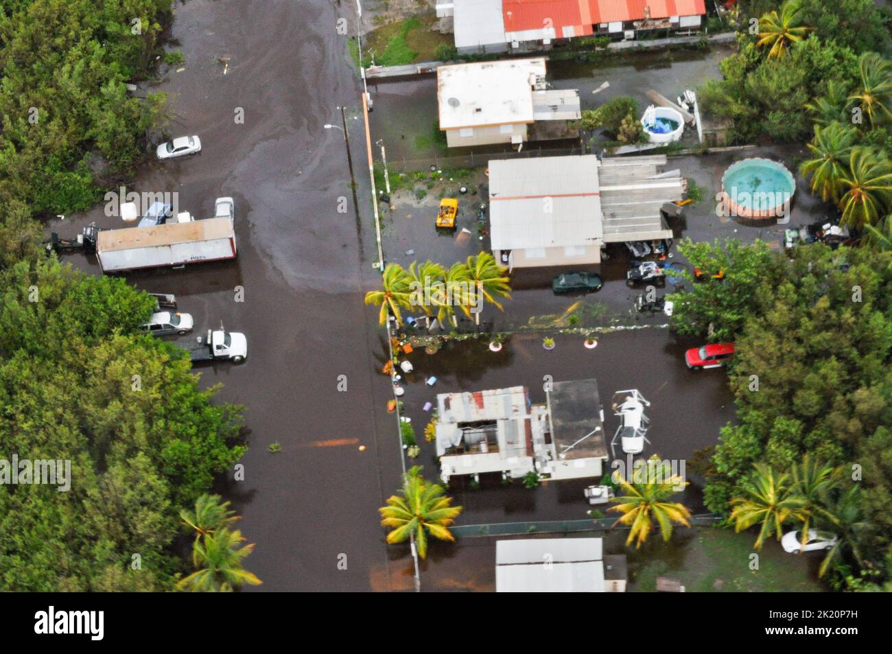 September 19, 2022 , Puerto Rico: An aircrew from Coast Guard Air ...