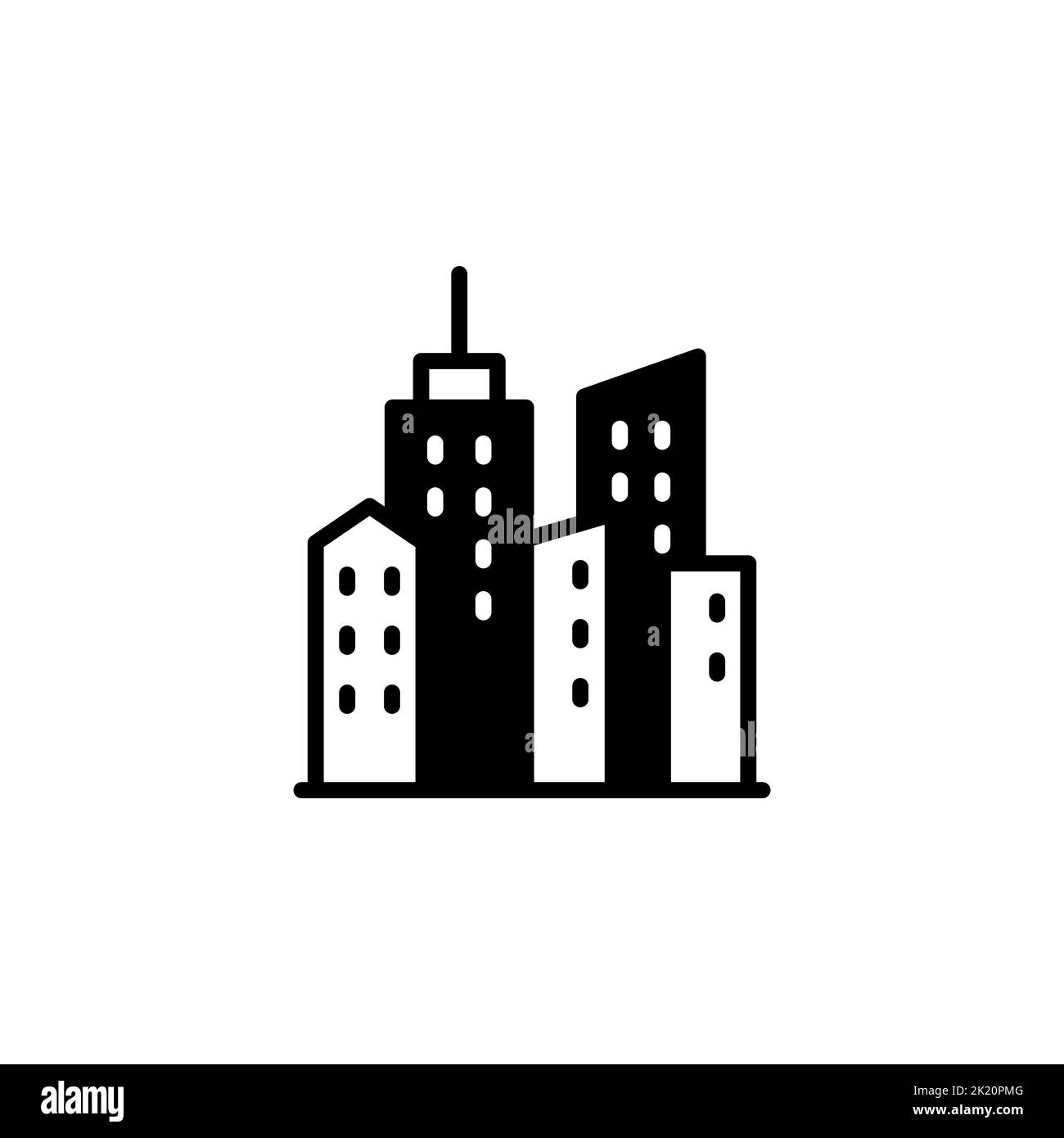 City, Town, Urban icon design concept Stock Vector Image & Art - Alamy