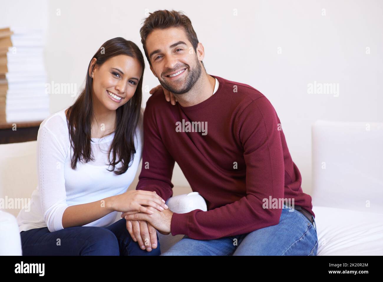 Home Is Wherever You Are A Husband And Wife Being Affectionate While