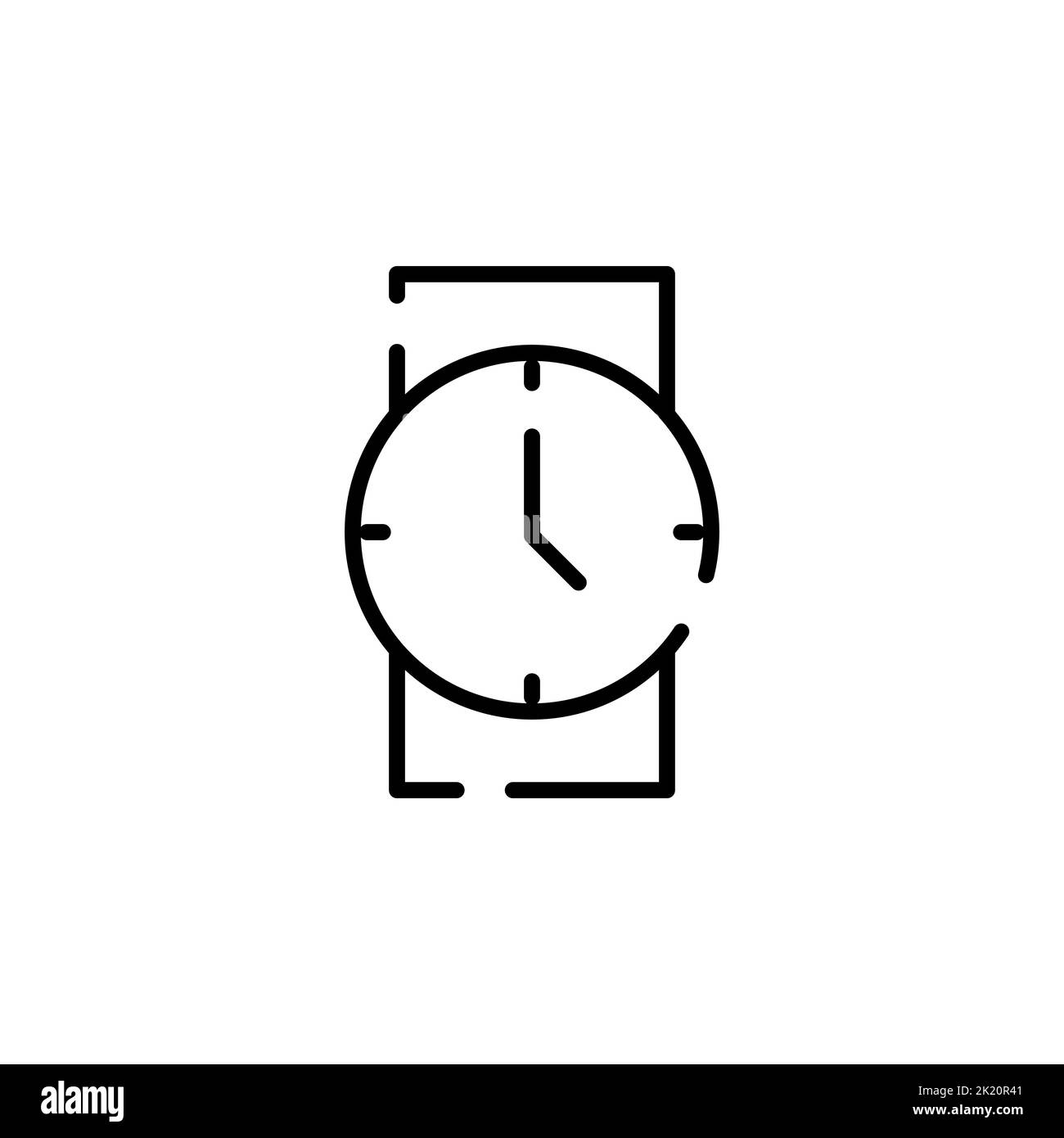 clock, watch, timer, alarm icon design concept Stock Vector Image & Art ...