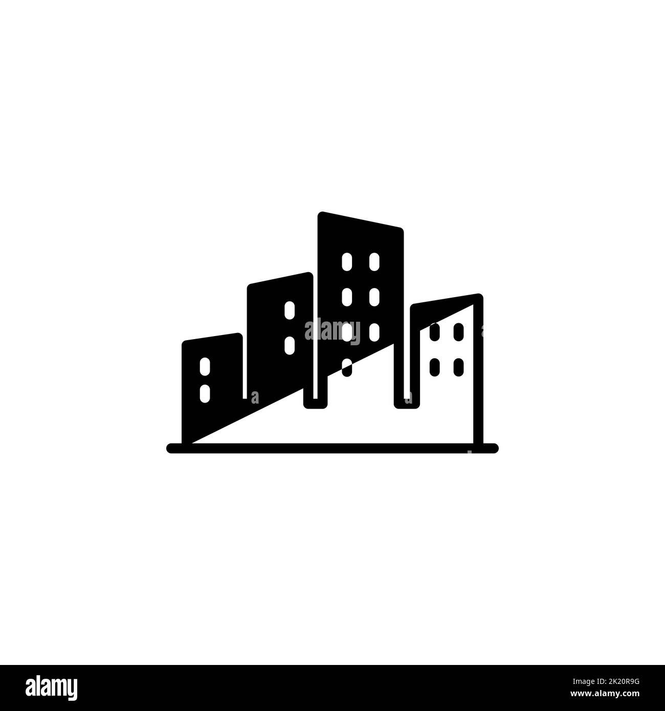 City, Town, Urban icon design concept Stock Vector Image & Art - Alamy