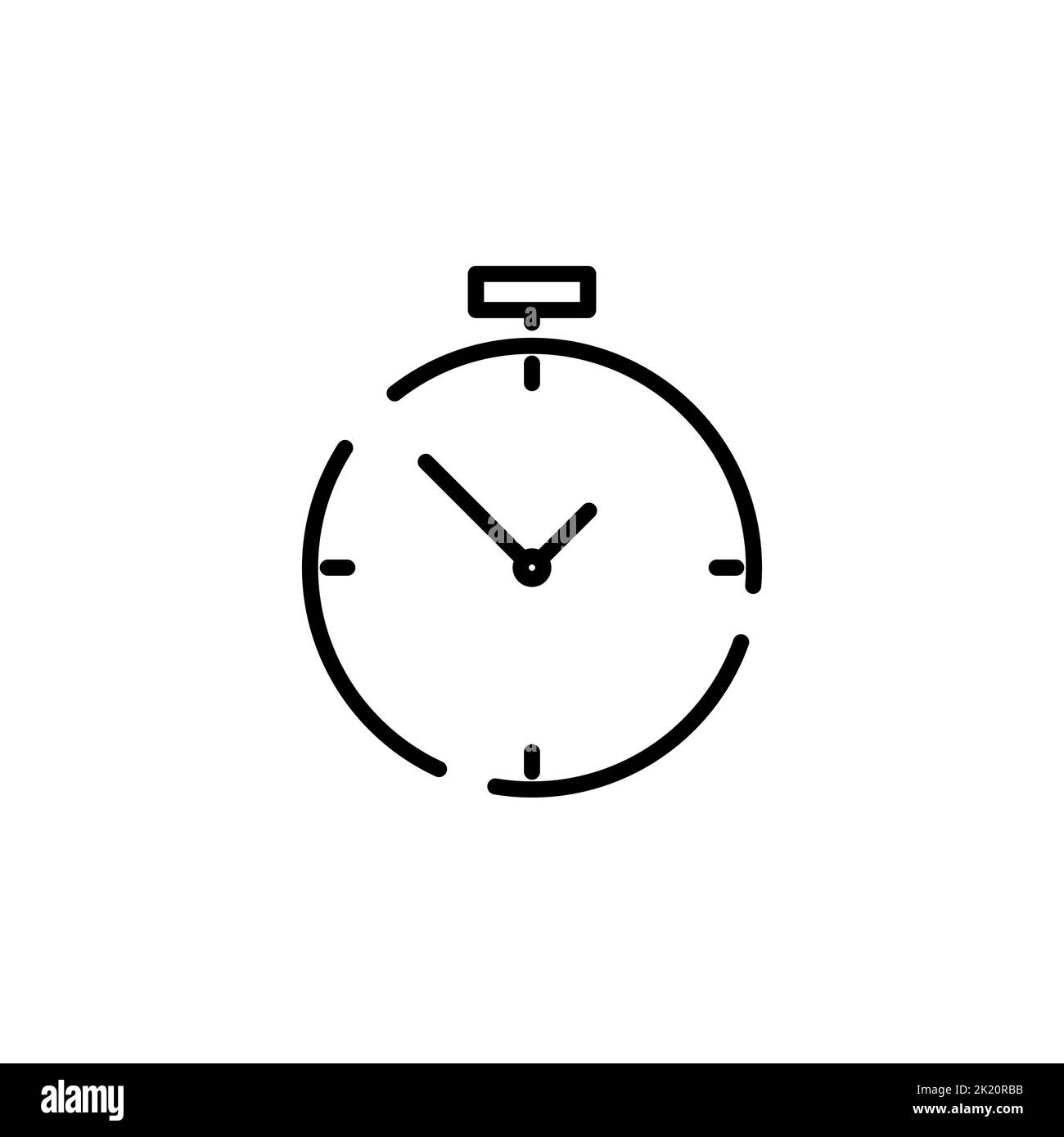 clock, watch, timer, alarm icon design concept Stock Vector Image & Art ...