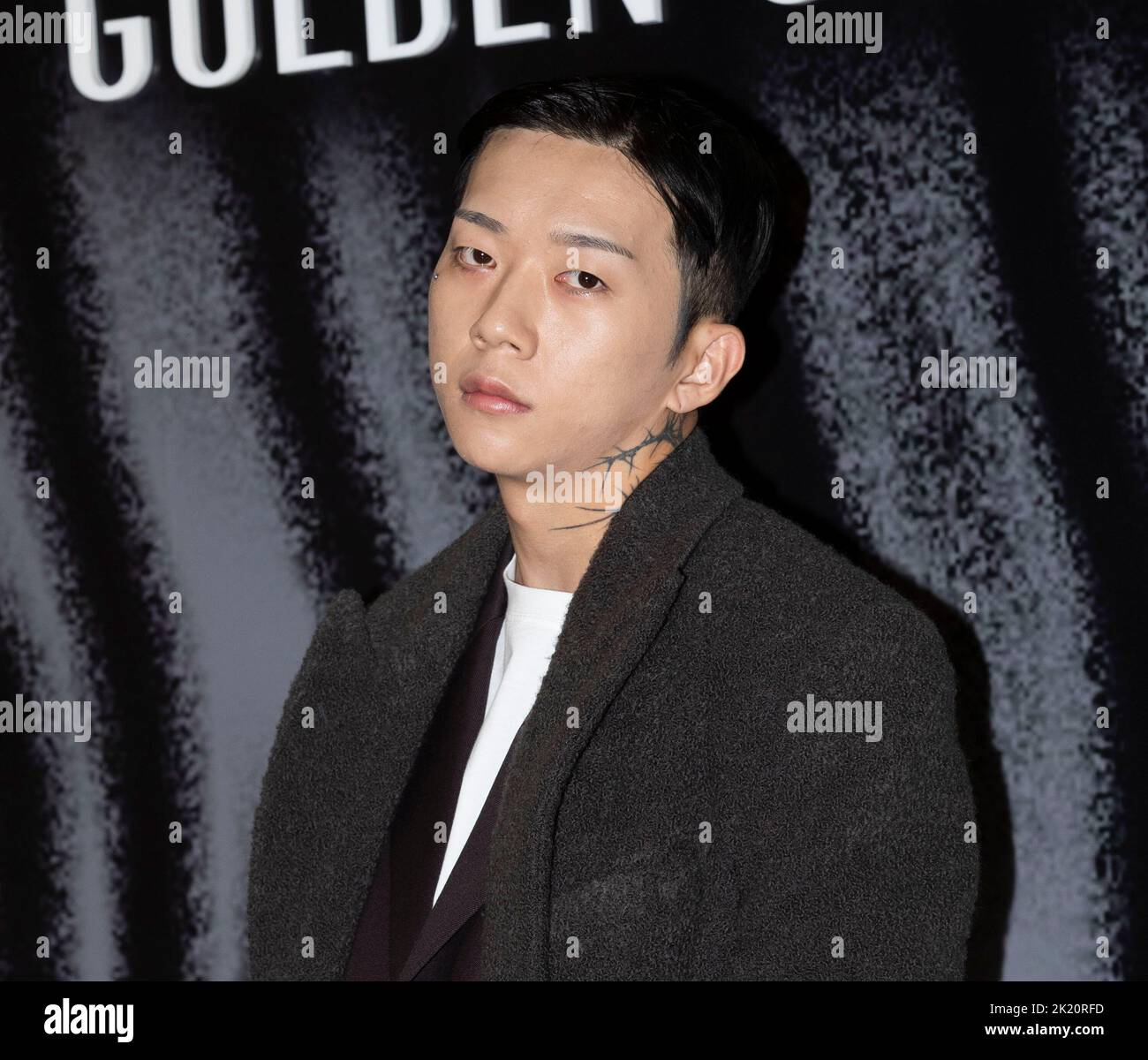Seoul, South Korea. 21st Sep, 2022. South Korean rapper Woo Won-jae attend a photo call for the ...
