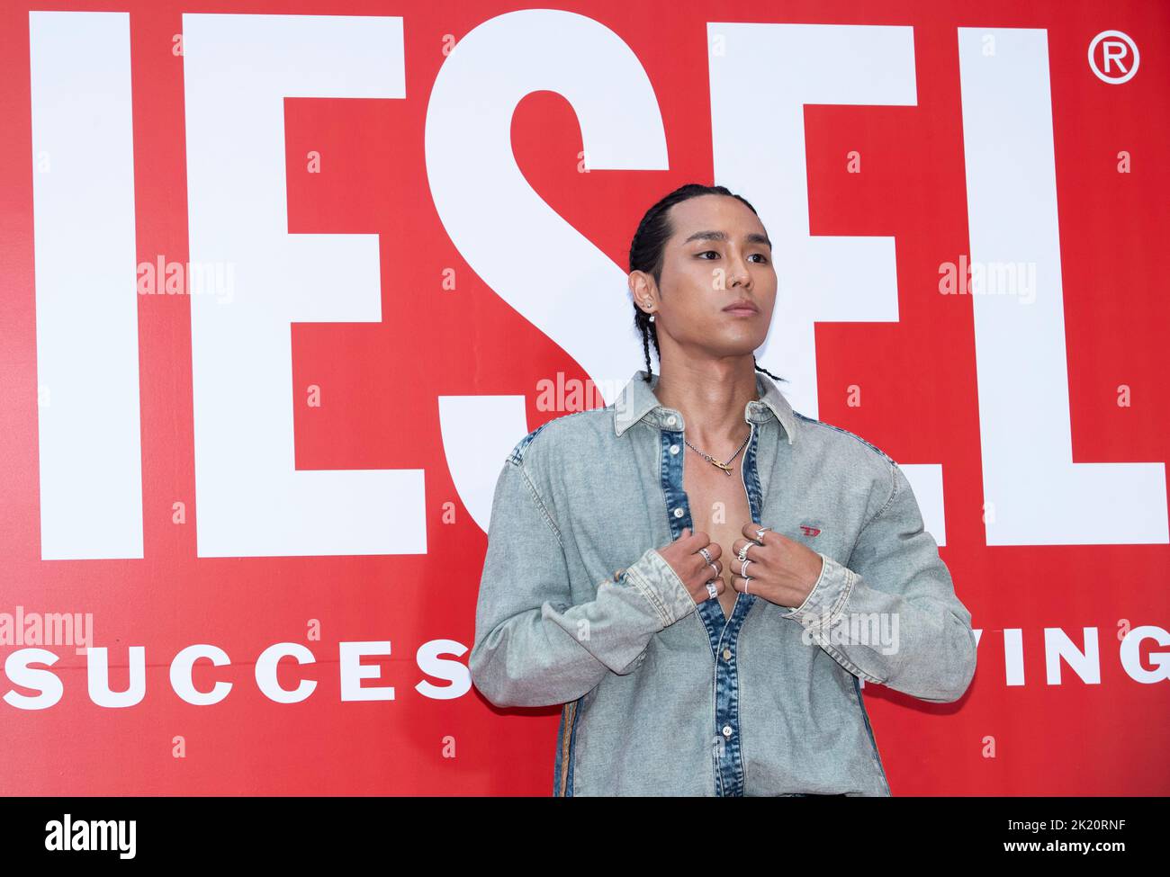 21 Sep 2022 – Seoul, South Korea: South Korean rapper Sik-K, attend a ...