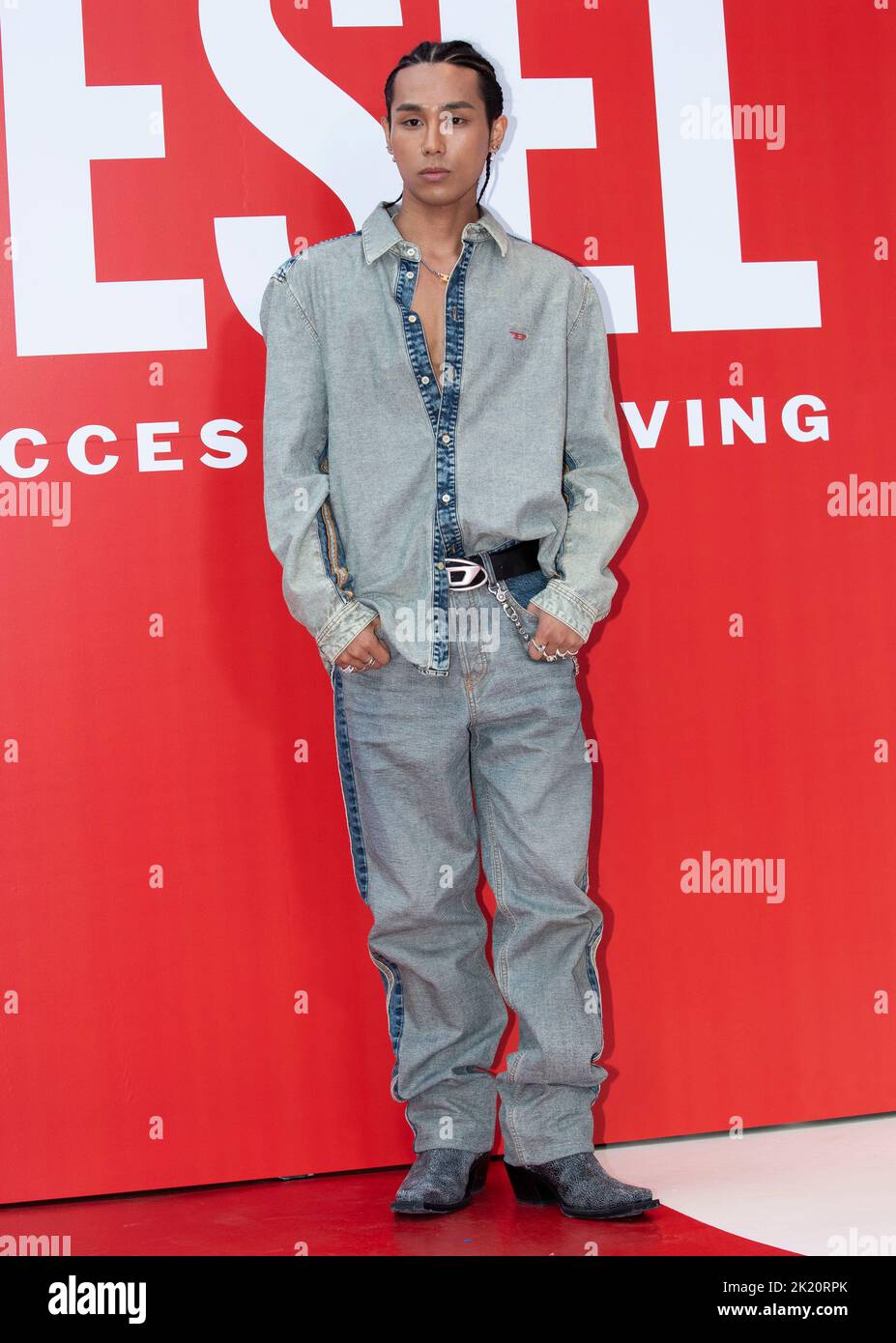 21 Sep 2022 – Seoul, South Korea: South Korean rapper Sik-K, attend a ...