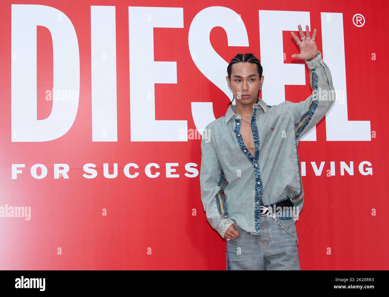 21 Sep 2022 – Seoul, South Korea: South Korean rapper Sik-K, attend a ...