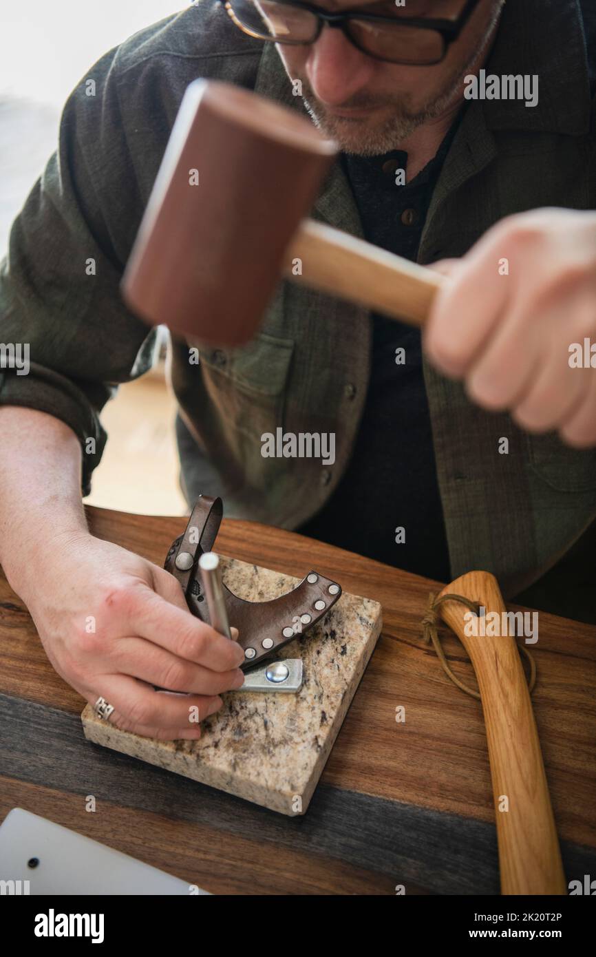 Crafting precision hi-res stock photography and images - Alamy