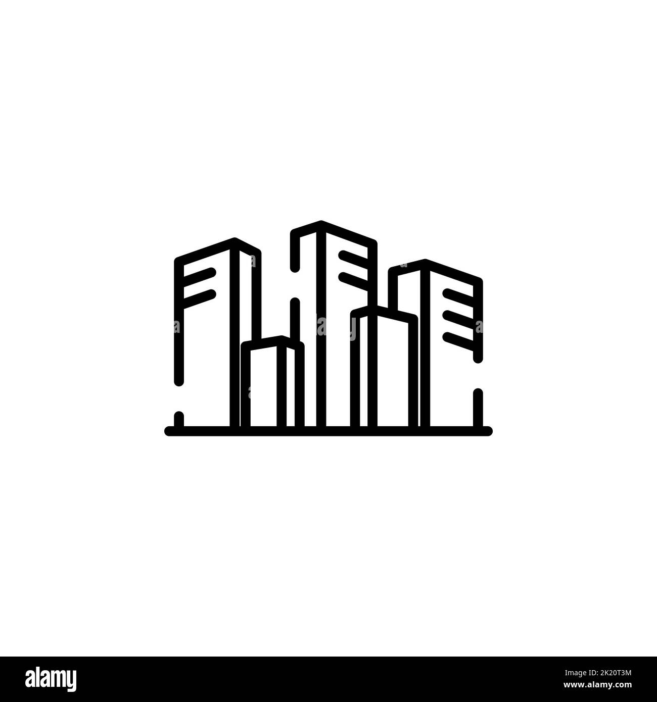 City, Town, Urban icon design concept Stock Vector Image & Art - Alamy