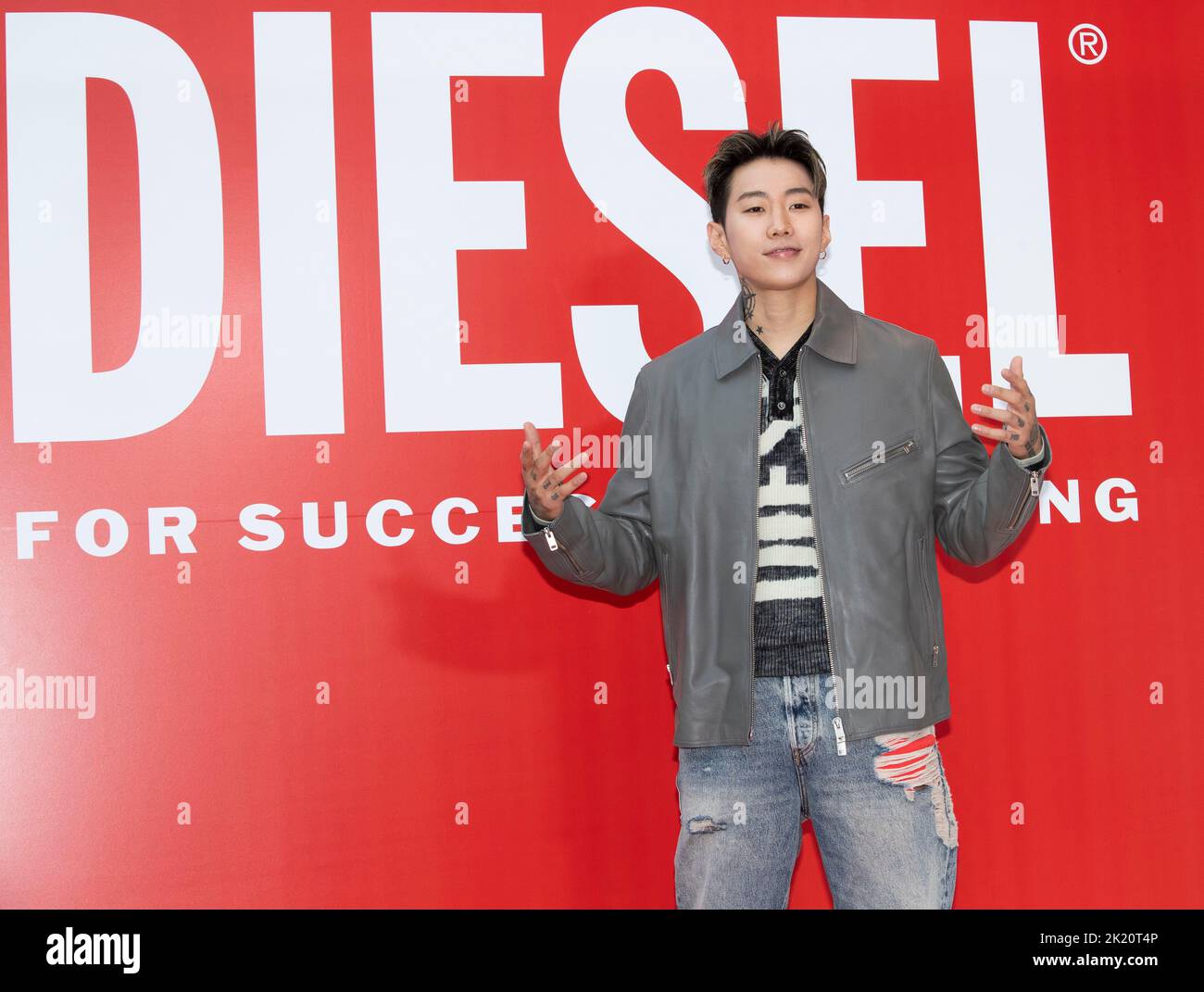 21 Sep 2022 – Seoul, South Korea: South Korean rapper Jay Park attends ...