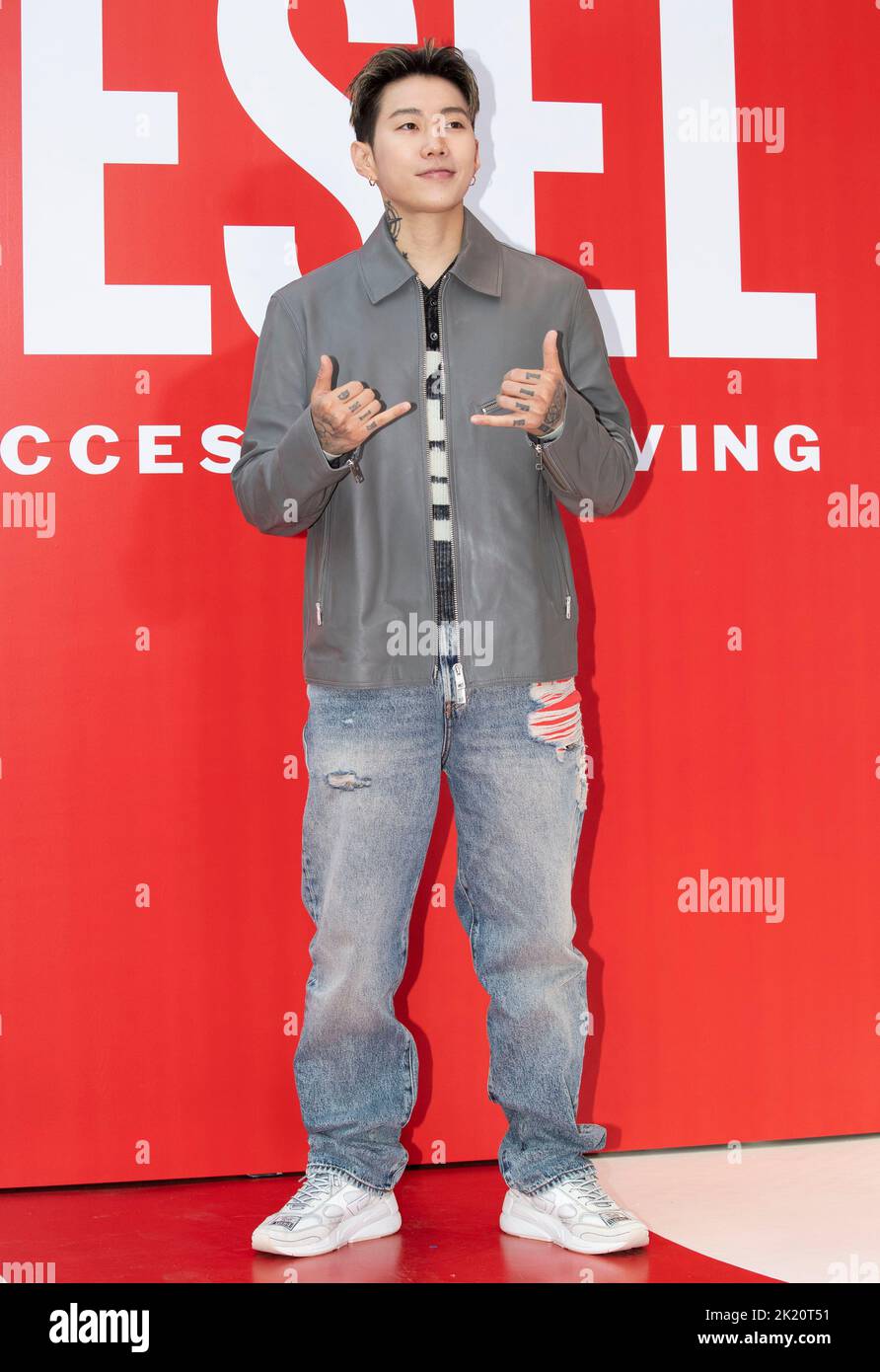 21 Sep 2022 – Seoul, South Korea: South Korean rapper Jay Park attends ...