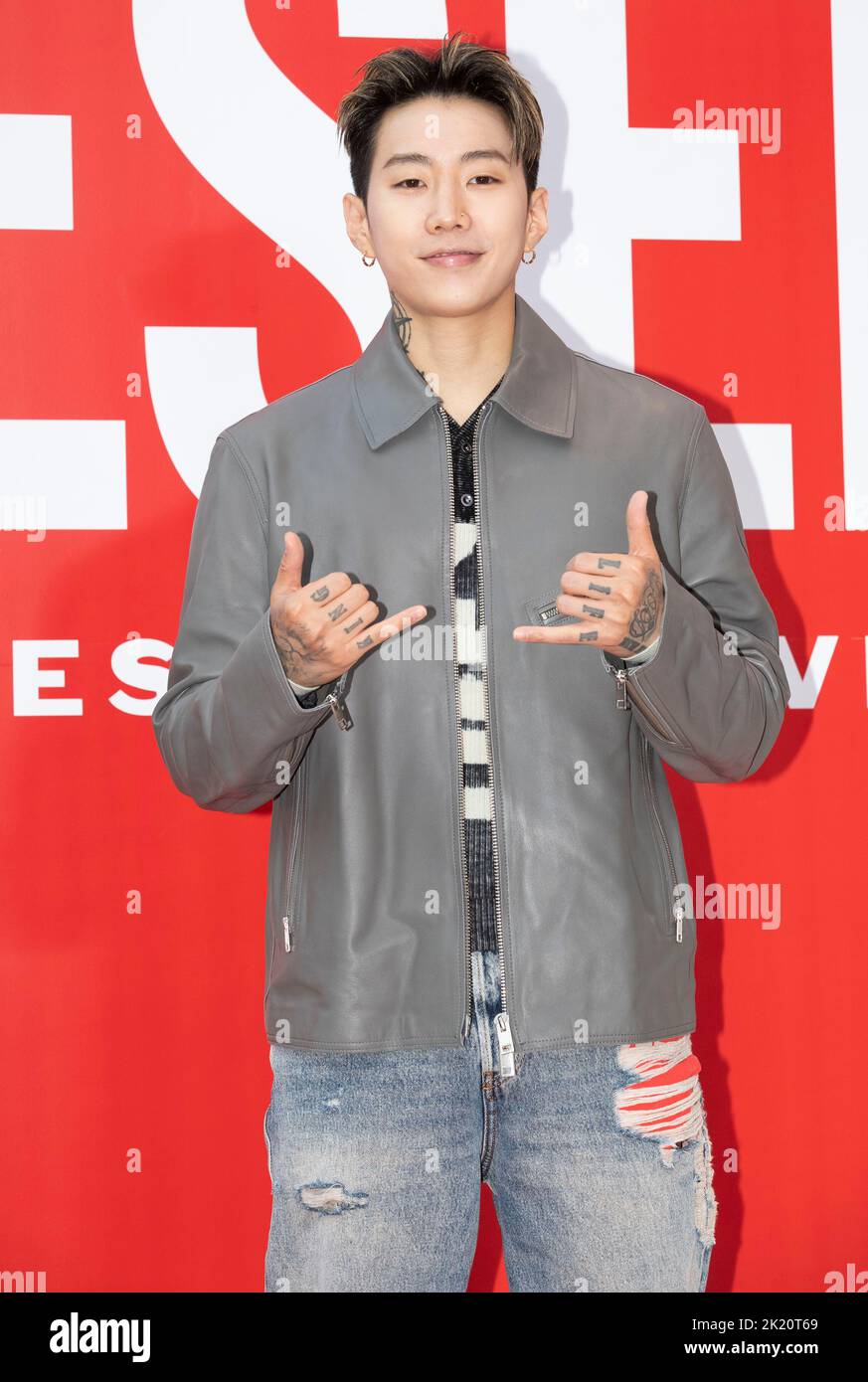 Seoul, South Korea. 21st Sep, 2022. South Korean rapper Jay Park ...