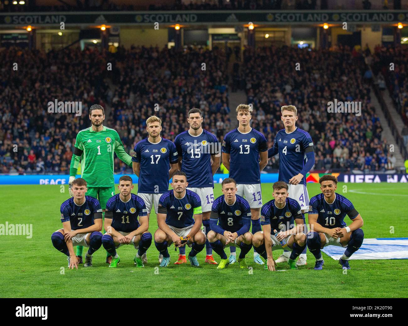 Scotland football team photo september hi-res stock photography and ...