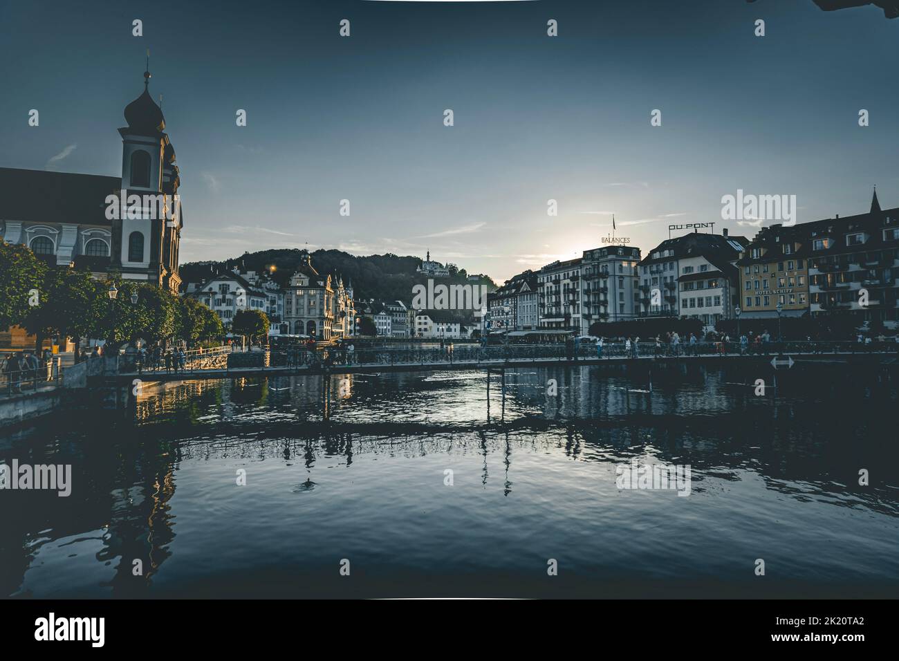 European scenic view hi-res stock photography and images - Alamy