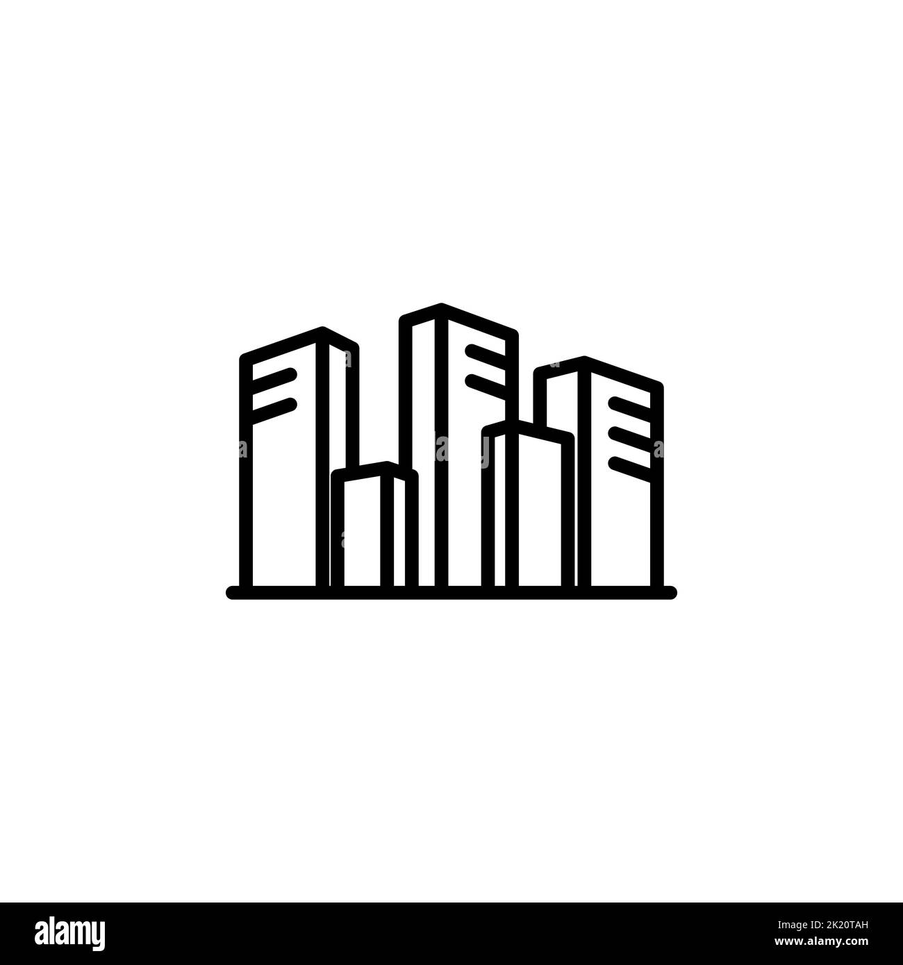 City, Town, Urban icon design concept Stock Vector Image & Art - Alamy