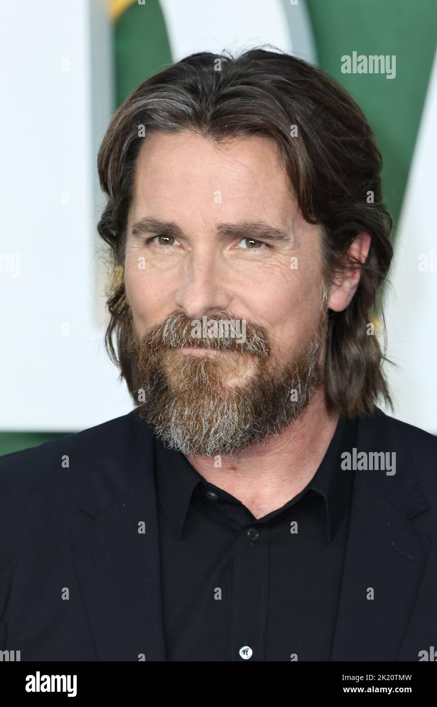 Christian Bale, Amsterdam European Premiere, Leicester Square, London ...
